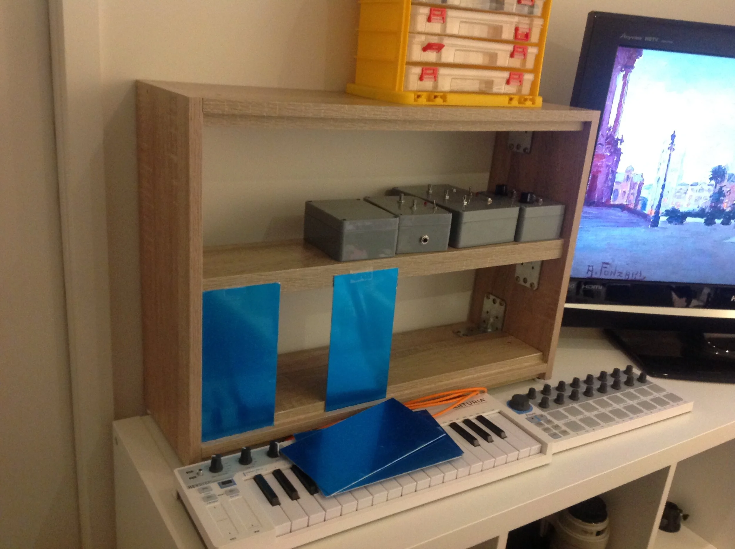 DIY Modular Synth Cabinet — Matthew Edmondson