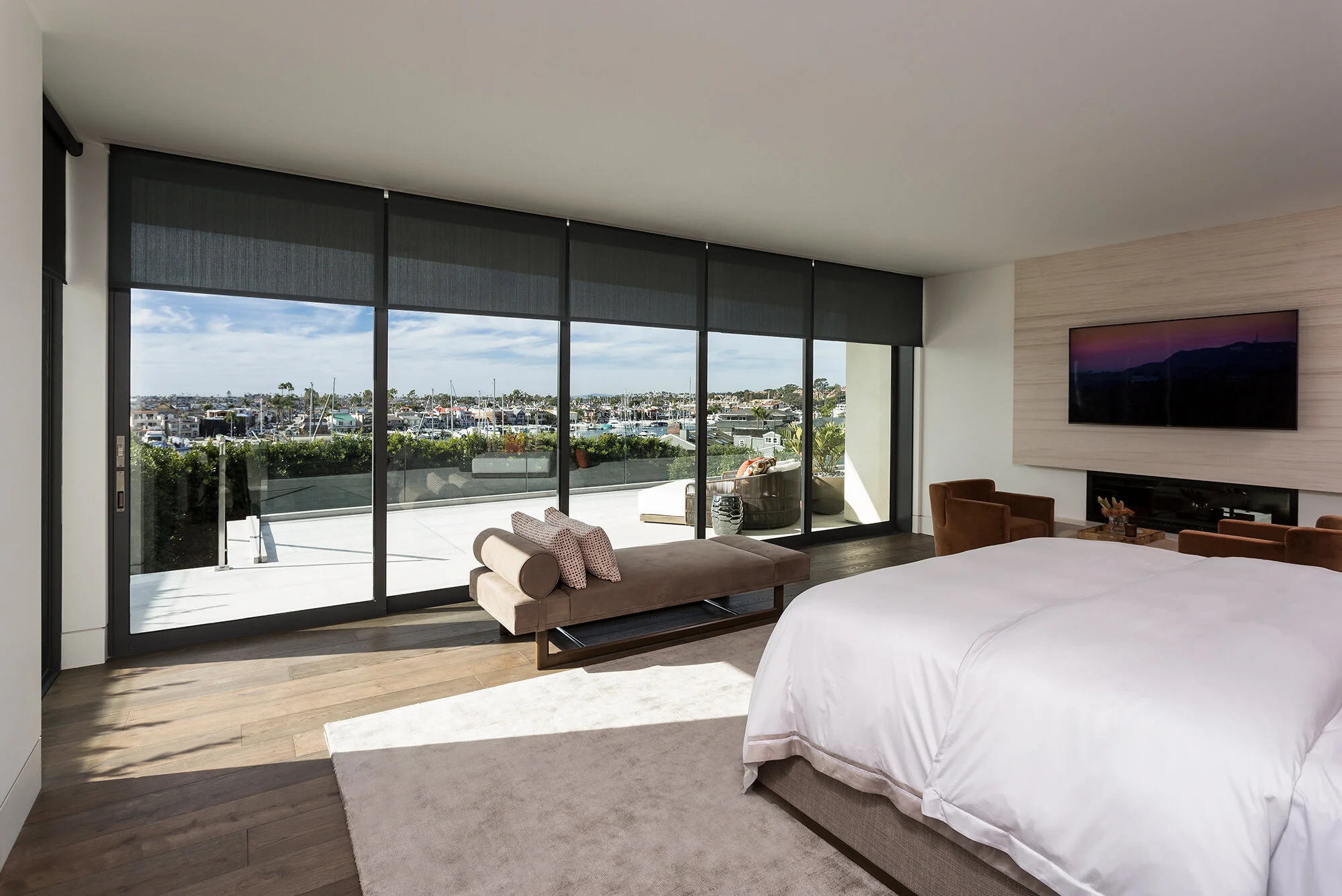 J Geiger | Modern Motorized Window Shades | P Series | Pocket Shades ...