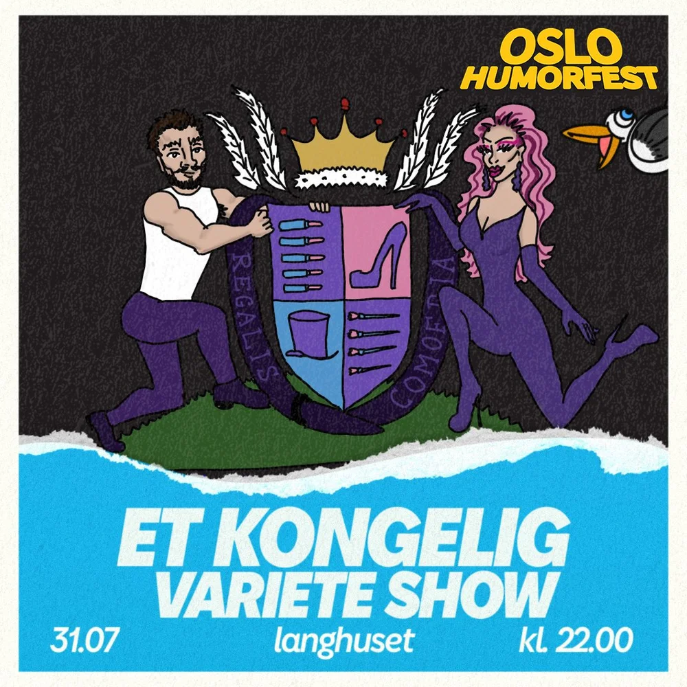 Oslo Humorfest — SALT - Kultur, musikk og sauna i Oslo sentrum