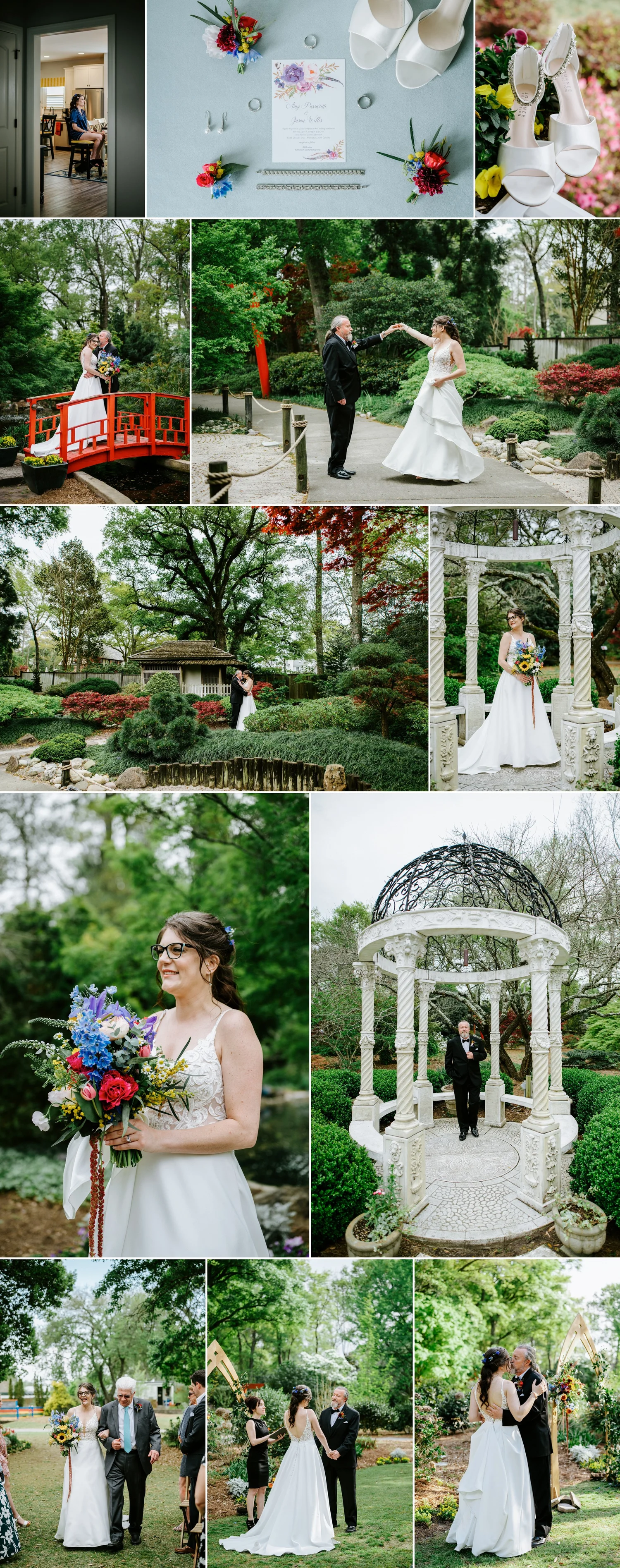 Amy + Jason | New Hanover Arboretum — Atlanta Dahlia Photography