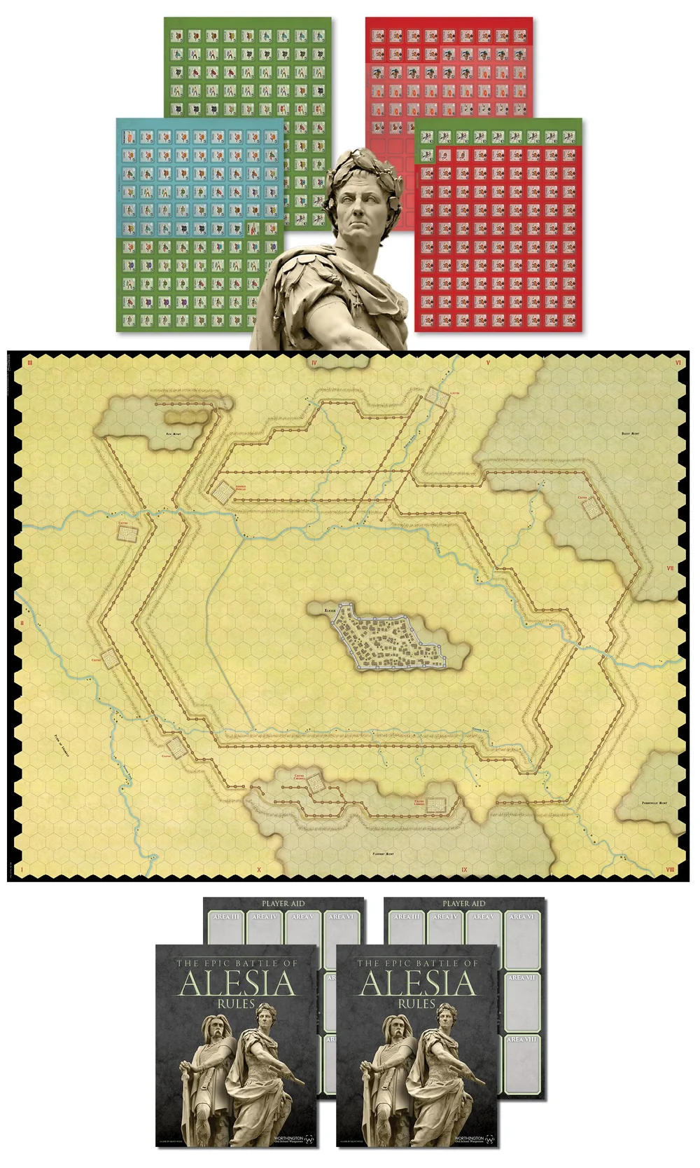 The Epic Battle of Alesia — Worthington Publishing and Pungo Games