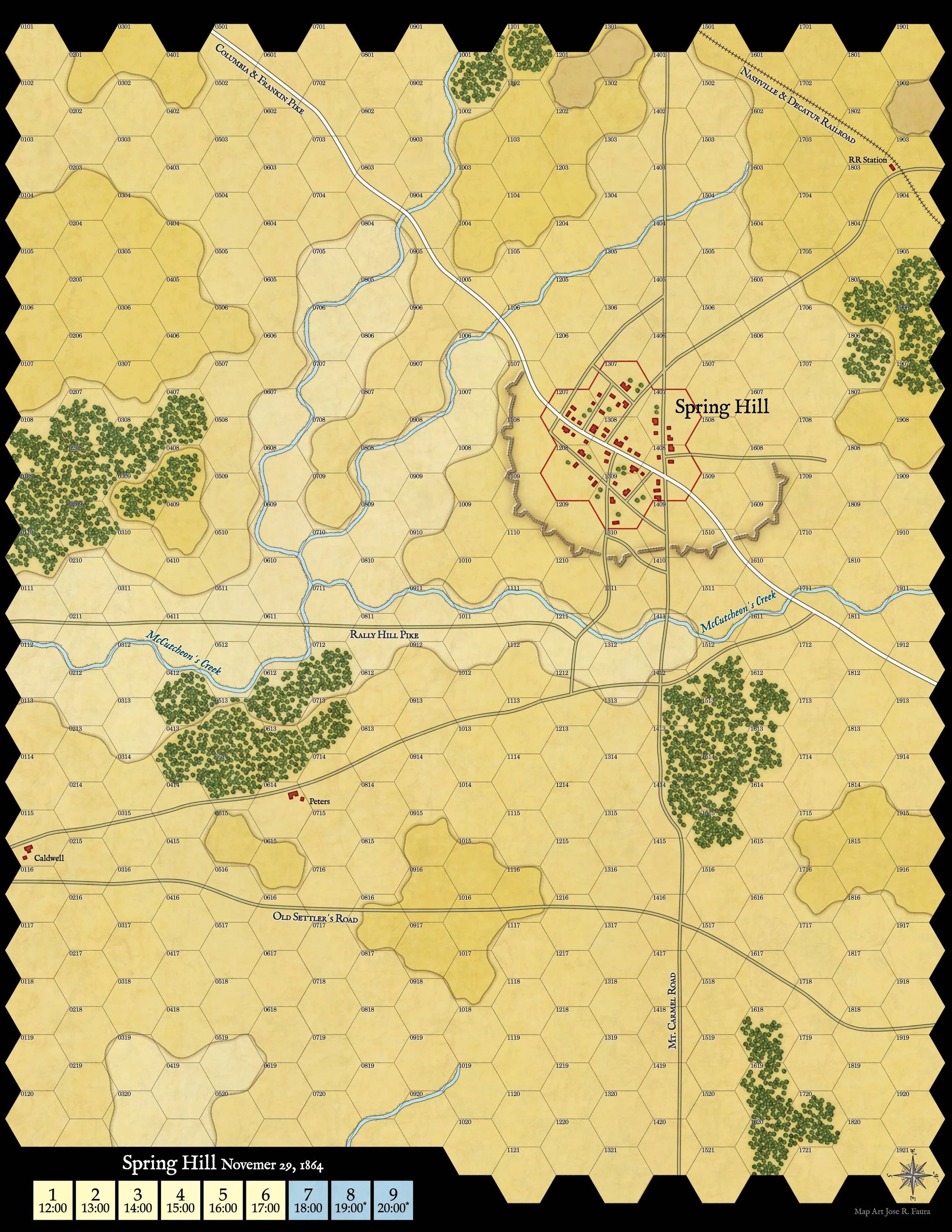Franklin 1864 — Worthington Publishing and Pungo Games