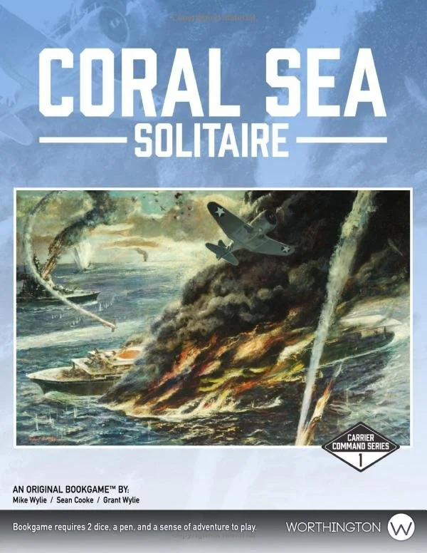 Coral Sea Solitaire Bookgame — Worthington Publishing and Pungo Games