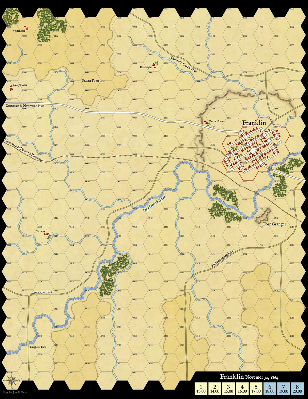 Franklin 1864 — Worthington Publishing and Pungo Games