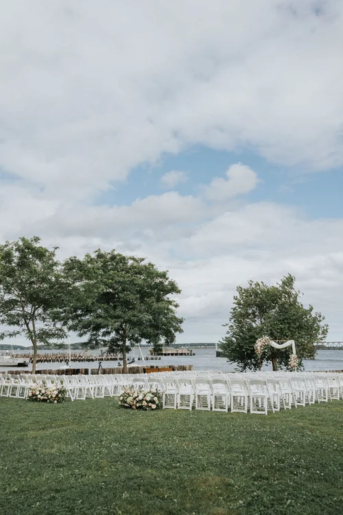 A Breathtaking Blush Wedding at Portland's Ocean Gateway | Pinch Me ...