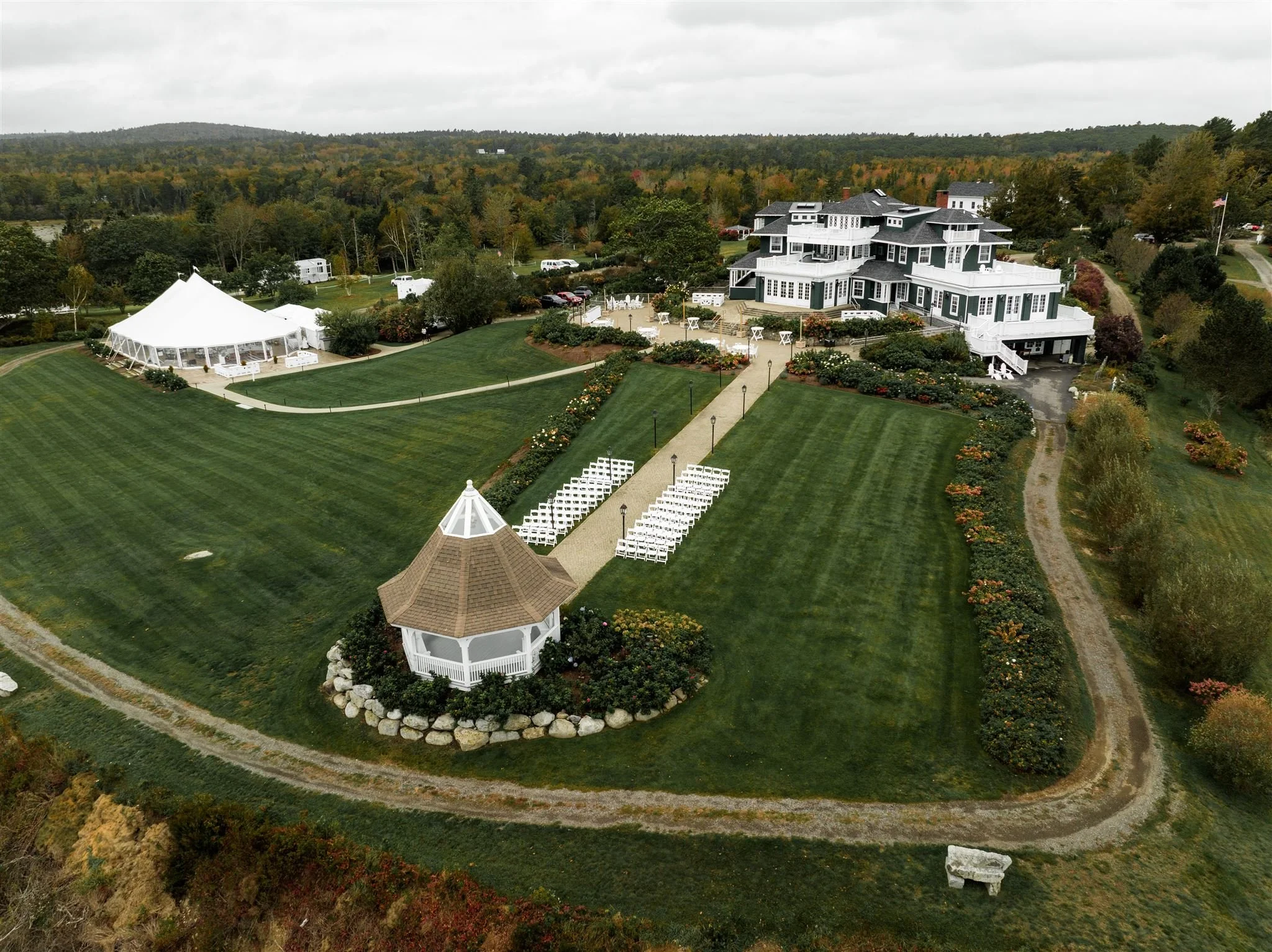 A Decadent Autumnal Wedding at French's Point | Pinch Me Planning