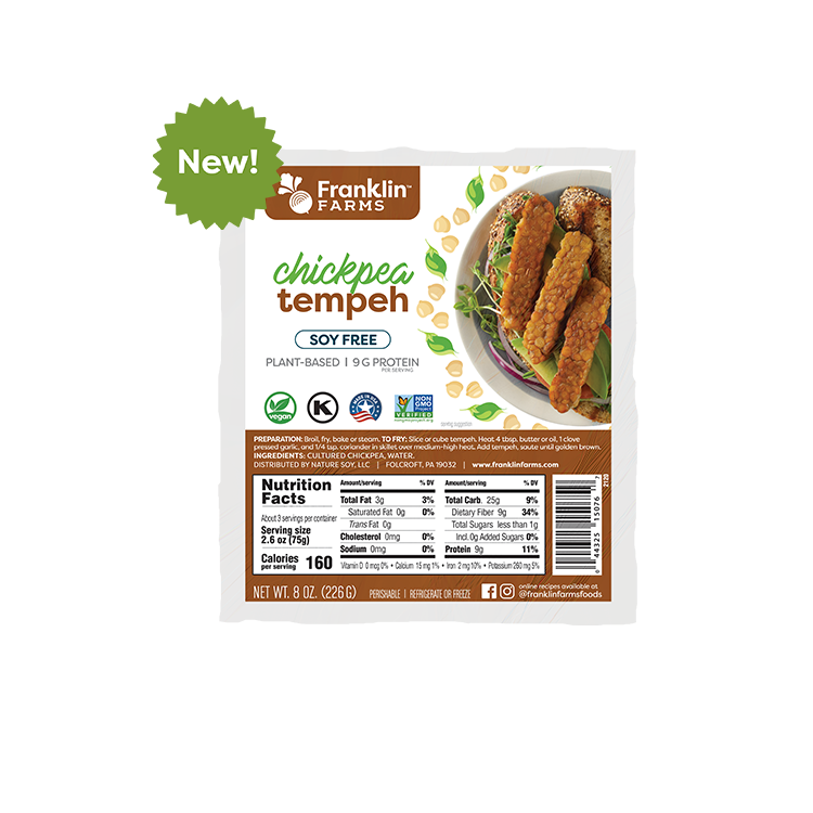 Chickpea Tempeh — Franklin Farms