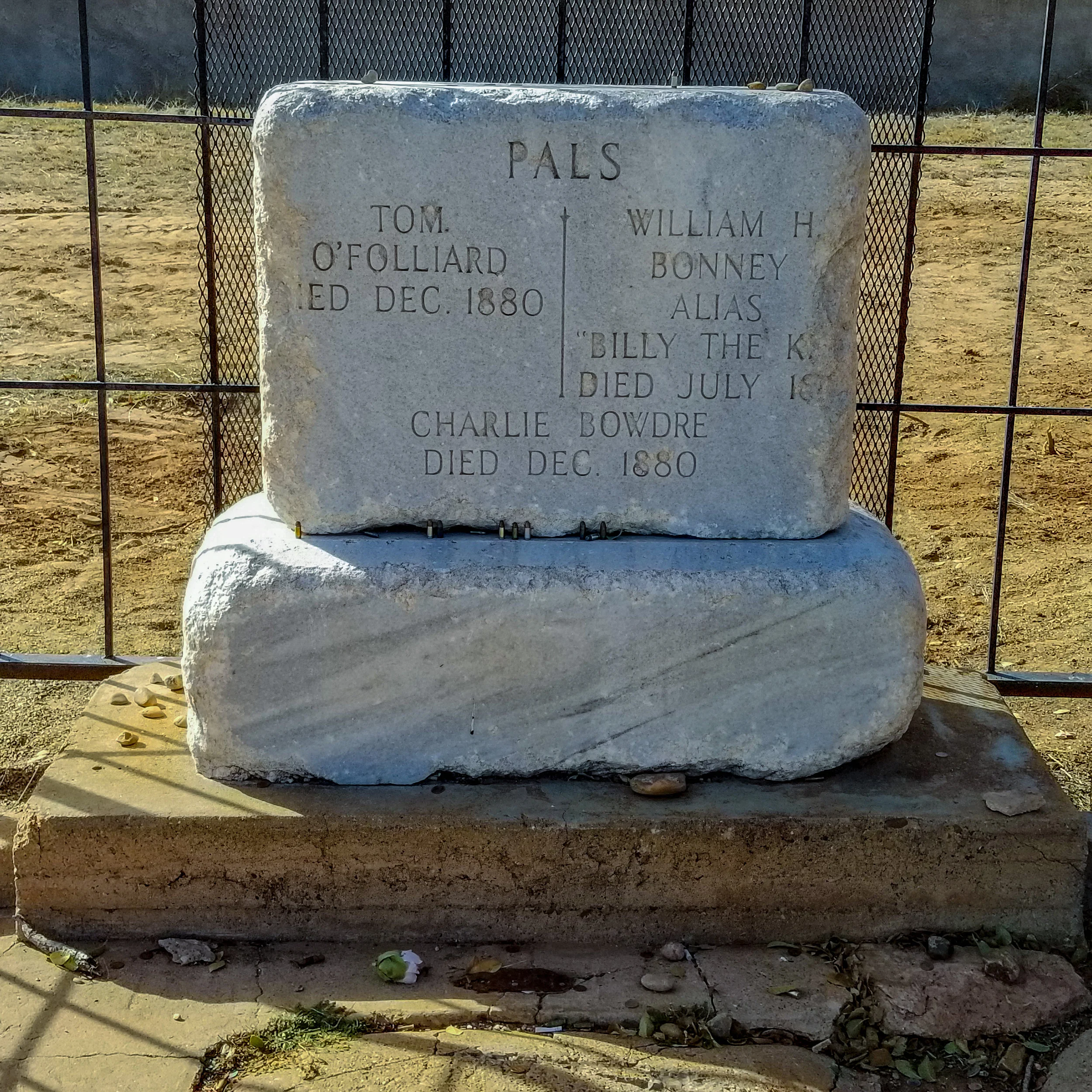 Billy The Kid Grave Vandalized