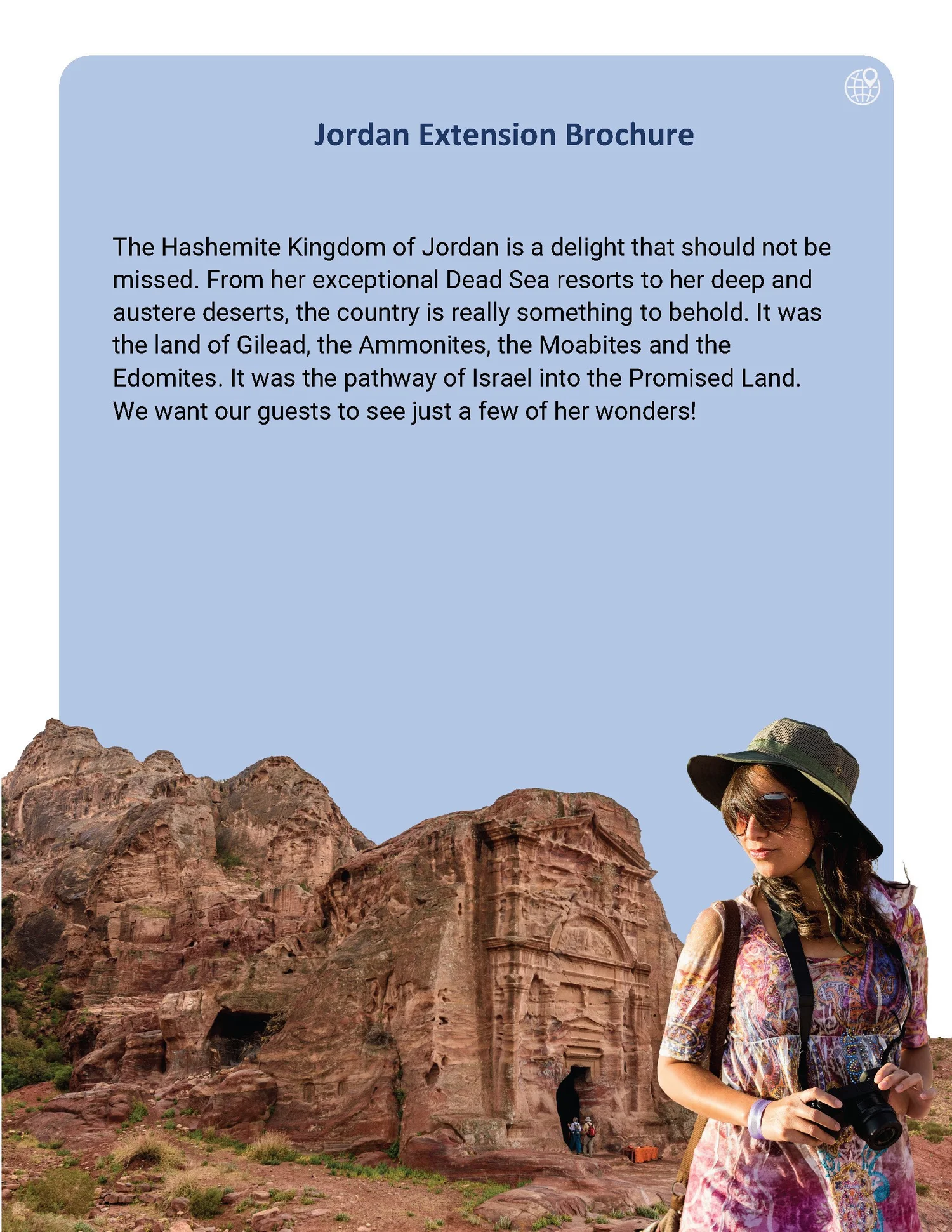 Jordan Extension — Christian Travel Study Programs, Inc.