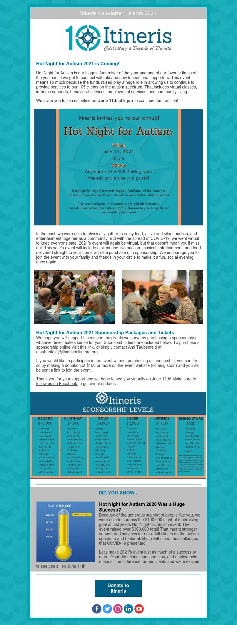 E-newsletter Archive — Itineris Baltimore