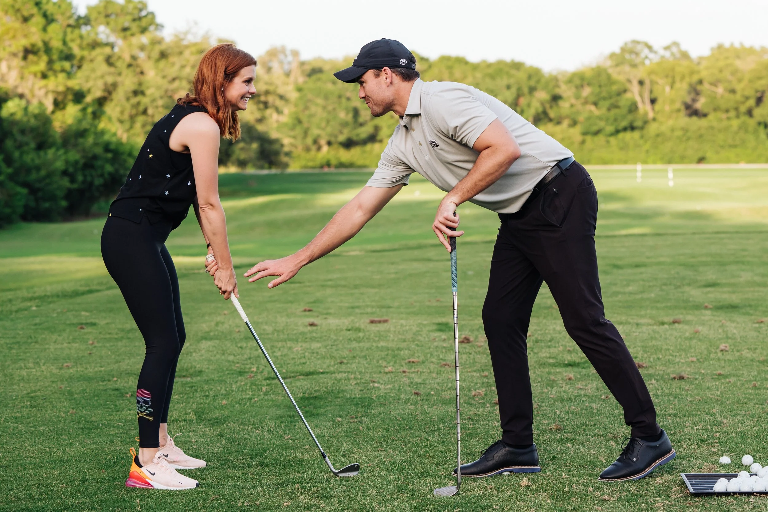 Try Something New: Golf Lesson With Tyler! — The Happy Place