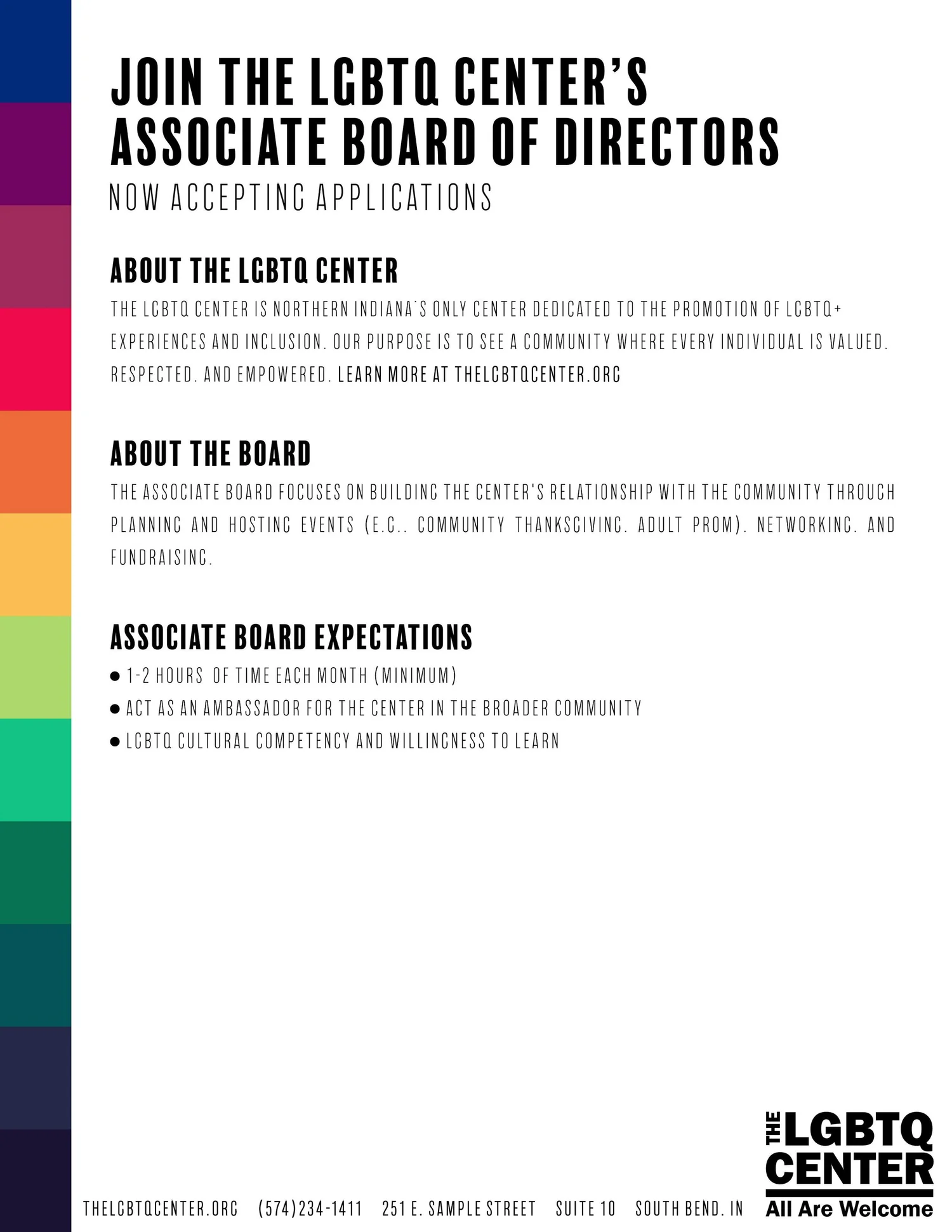 Board Info — The LGBTQ Center