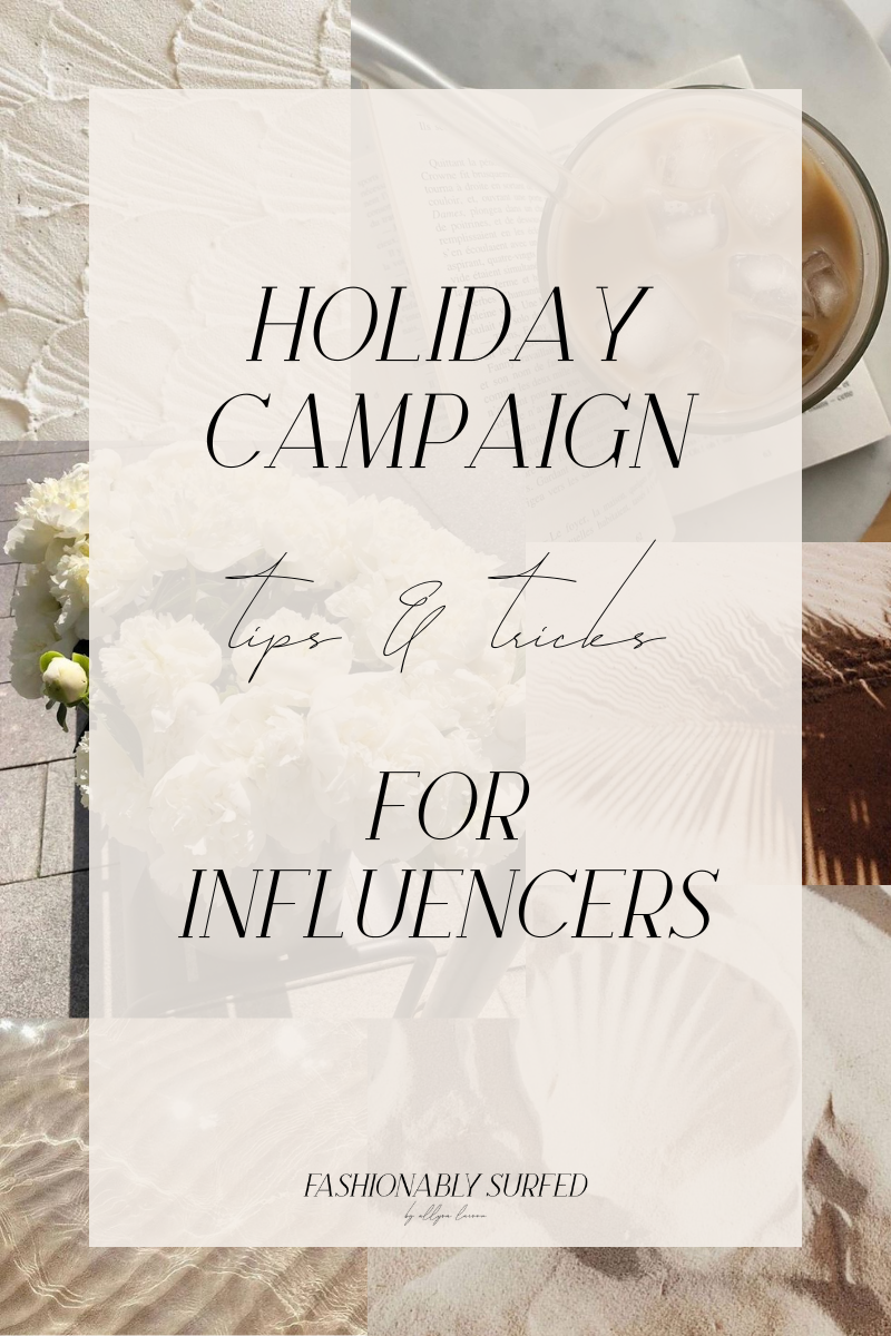 Holiday Campaign tips and tricks — Allysa Larson