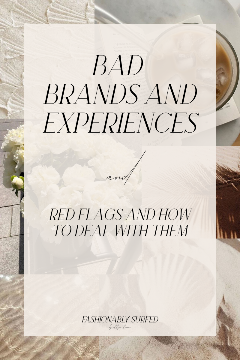 Bad Brands and How to Deal with Them — Allysa Larson