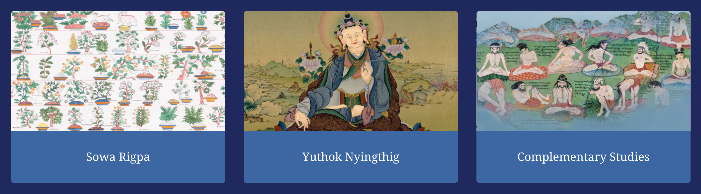 Calendar — Sowa Rigpa Institute