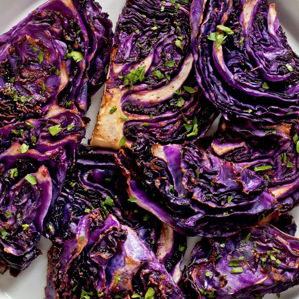 Roasted Purple Cabbage — ME Nutrition