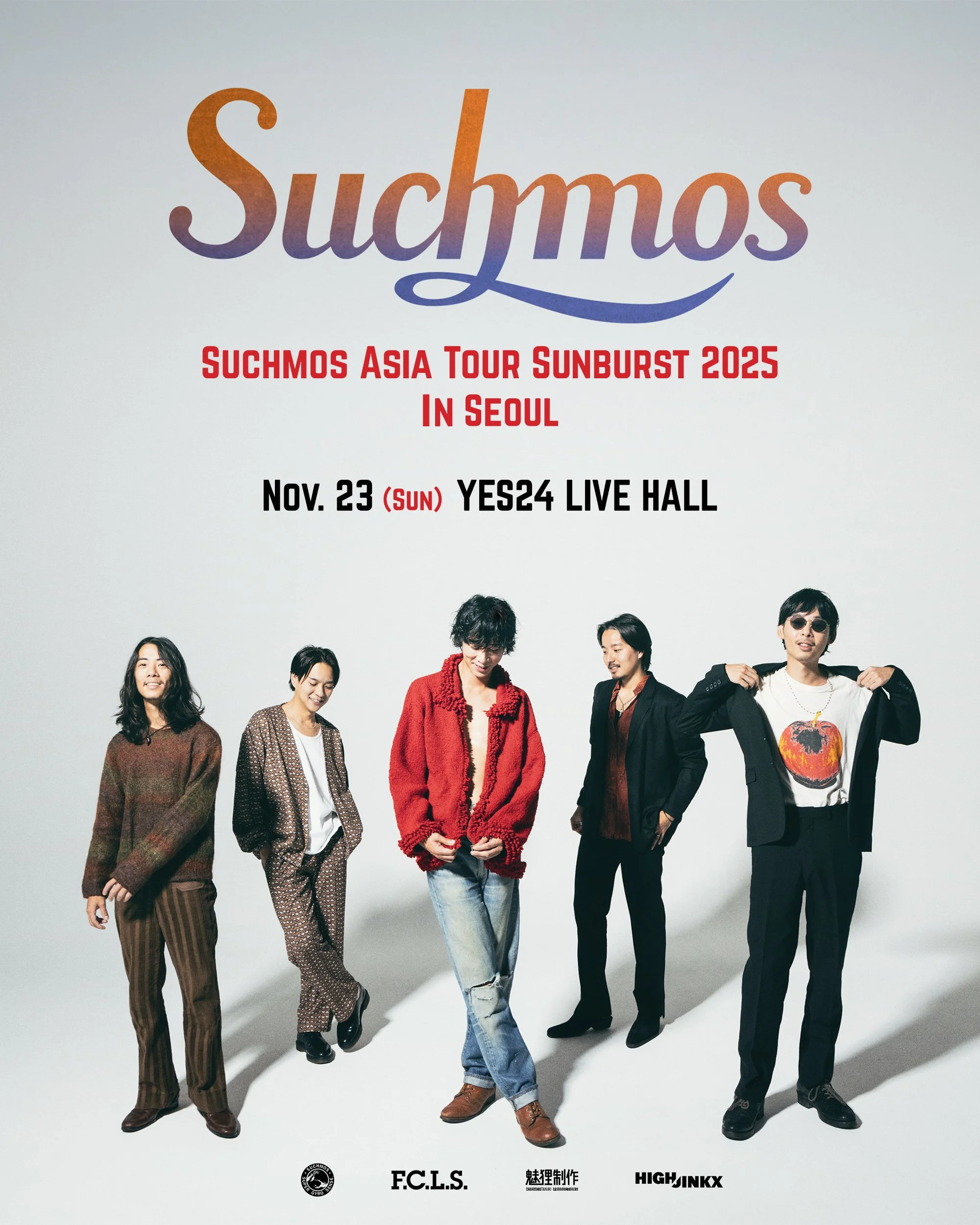 Suchmos Asia Tour Sunburst 2025 In Seoul — Highjinkx 하이징크스