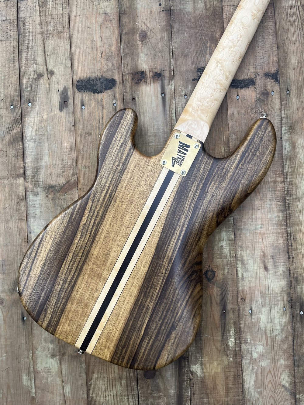 Custom Bass Guitar — Maybury Guitars
