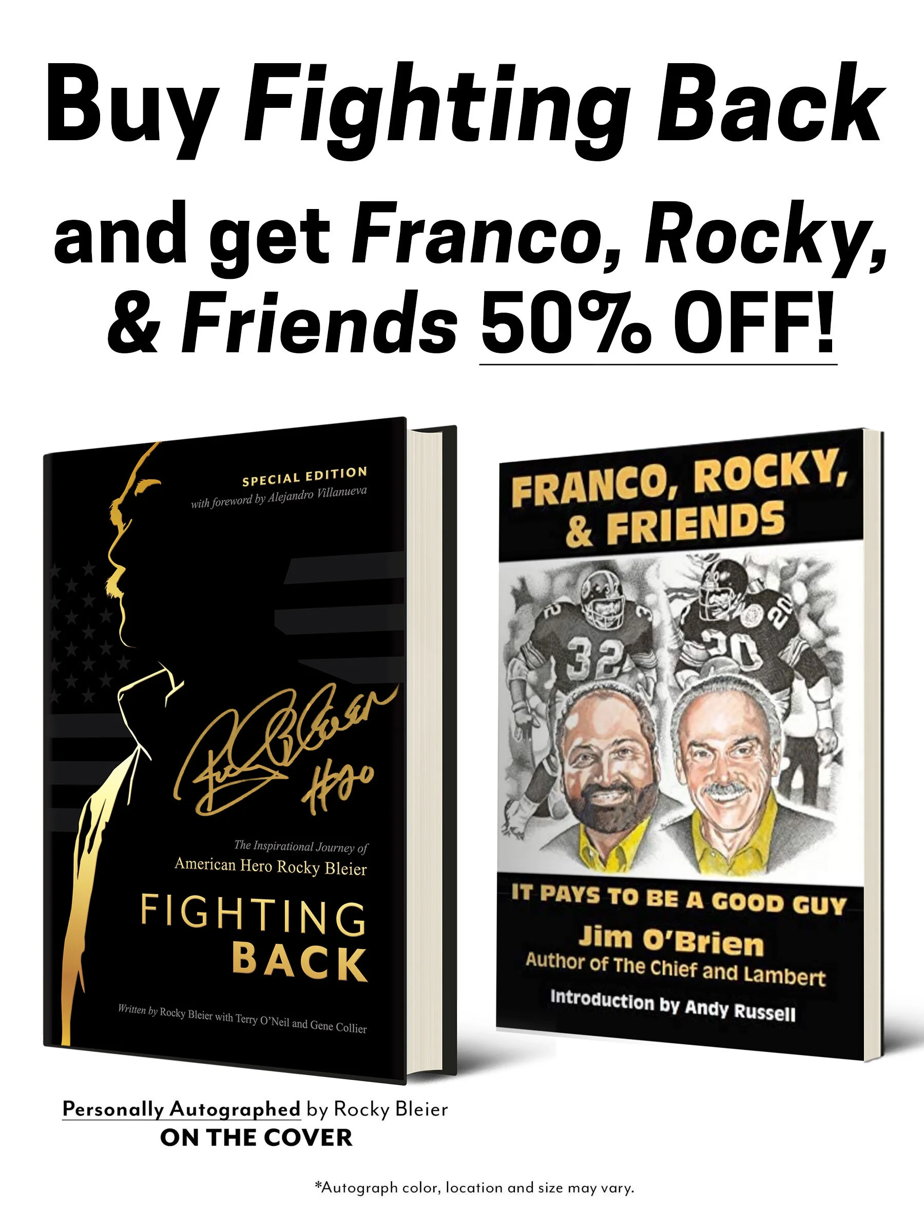 Fighting Back By Rocky Bleier
