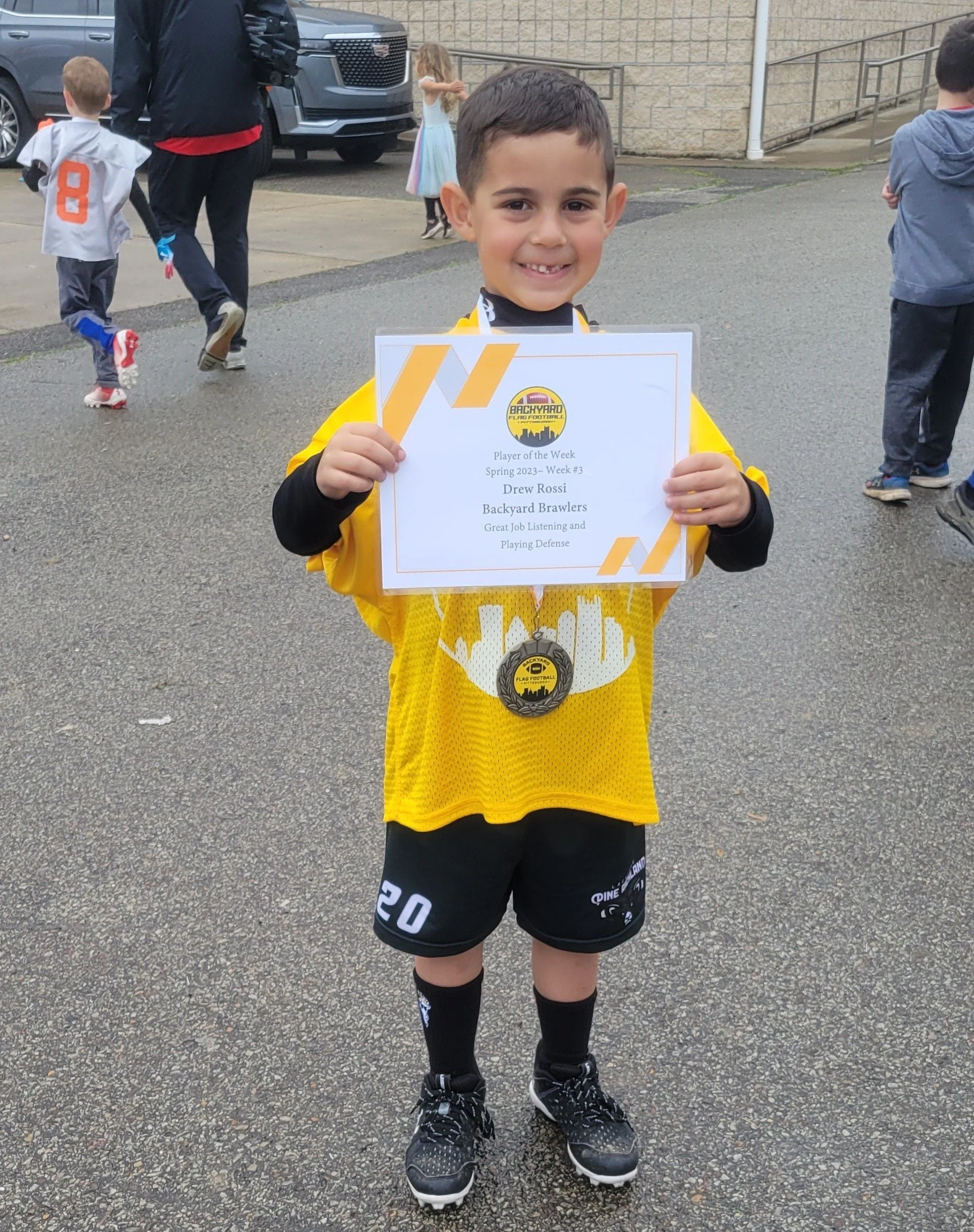 POW - WEEk 4 — Backyard Flag Football