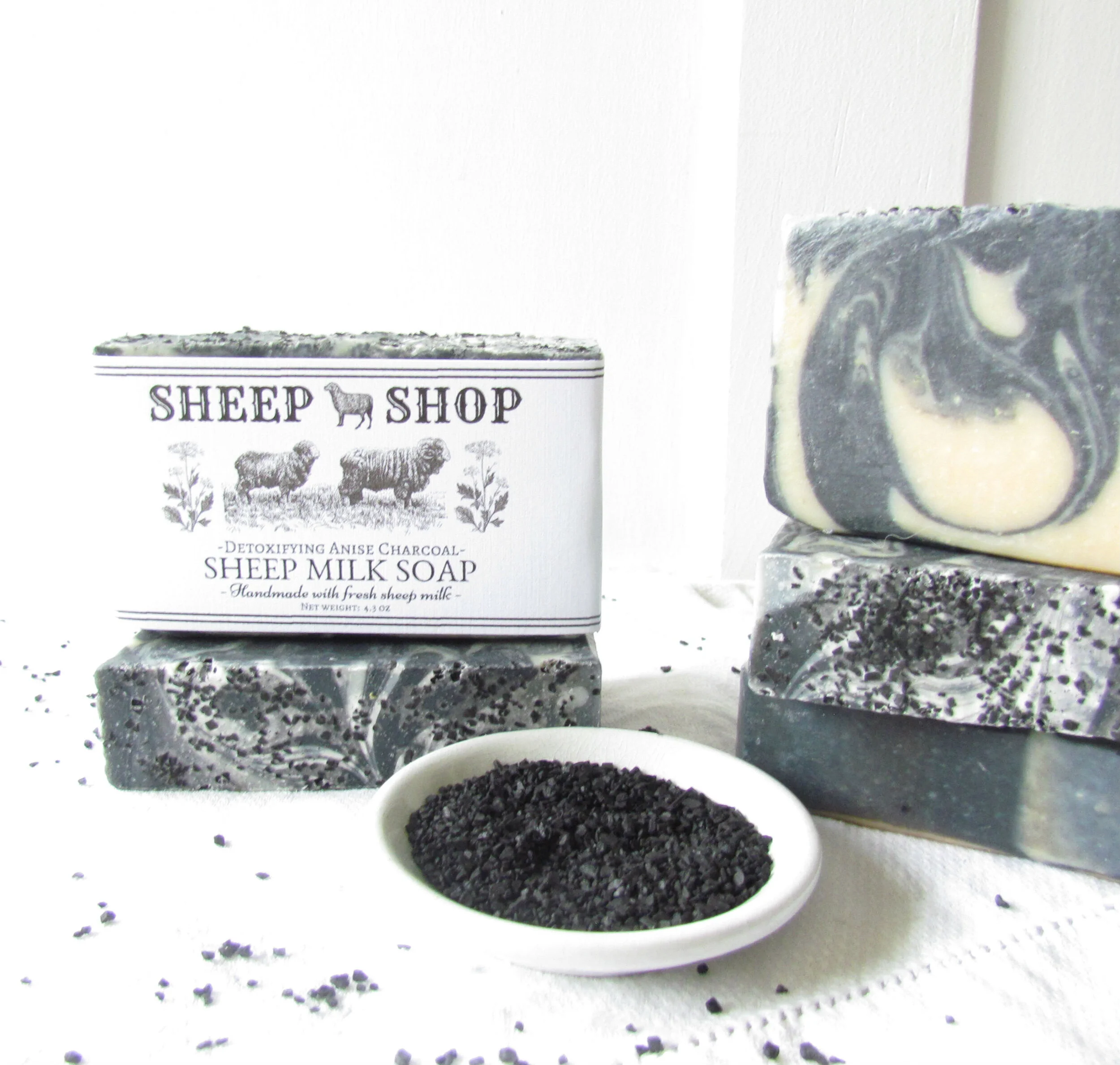 Sheep Milk Soap - Soothing Rose Hibiscus — SHEEP SHOP