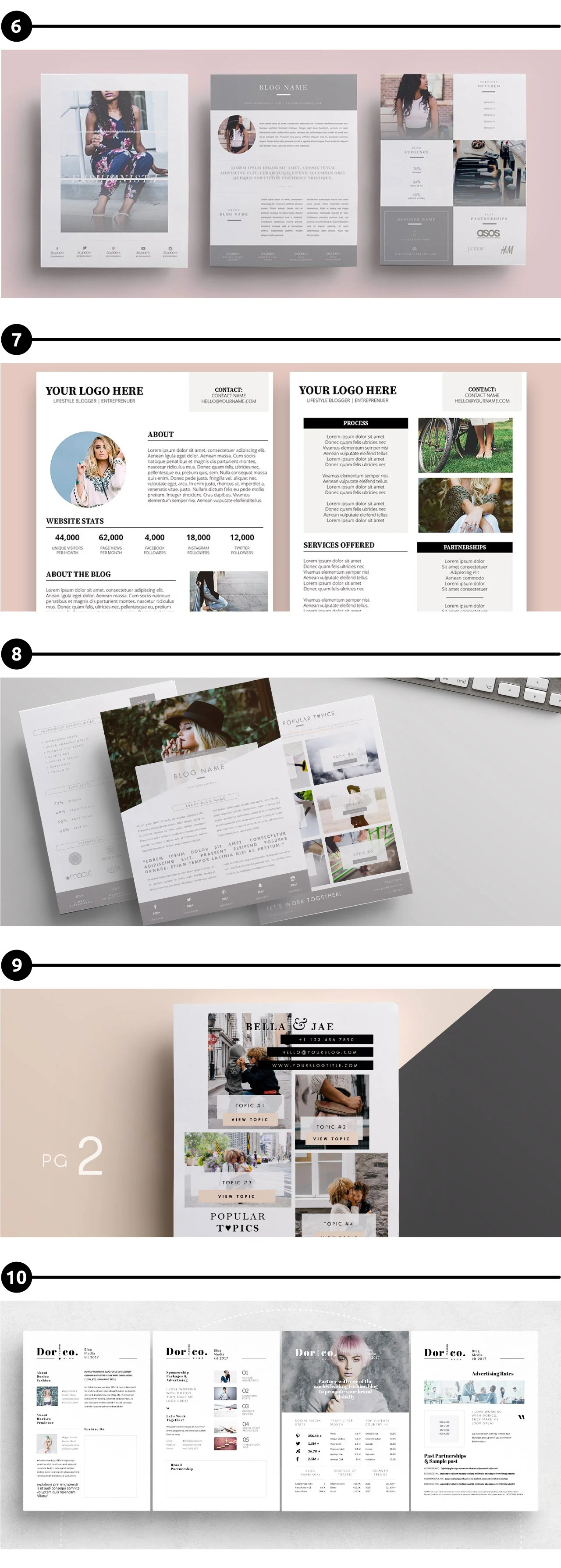 ¿Para Qué Sirve Un Media Kit? + 10 Plantillas De Diseño — The Key Item