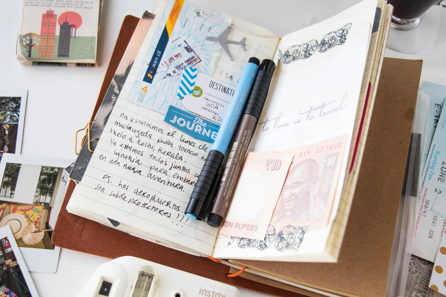 Diario Viajero | Cómo Iniciar Un Travel Journal — The Key Item