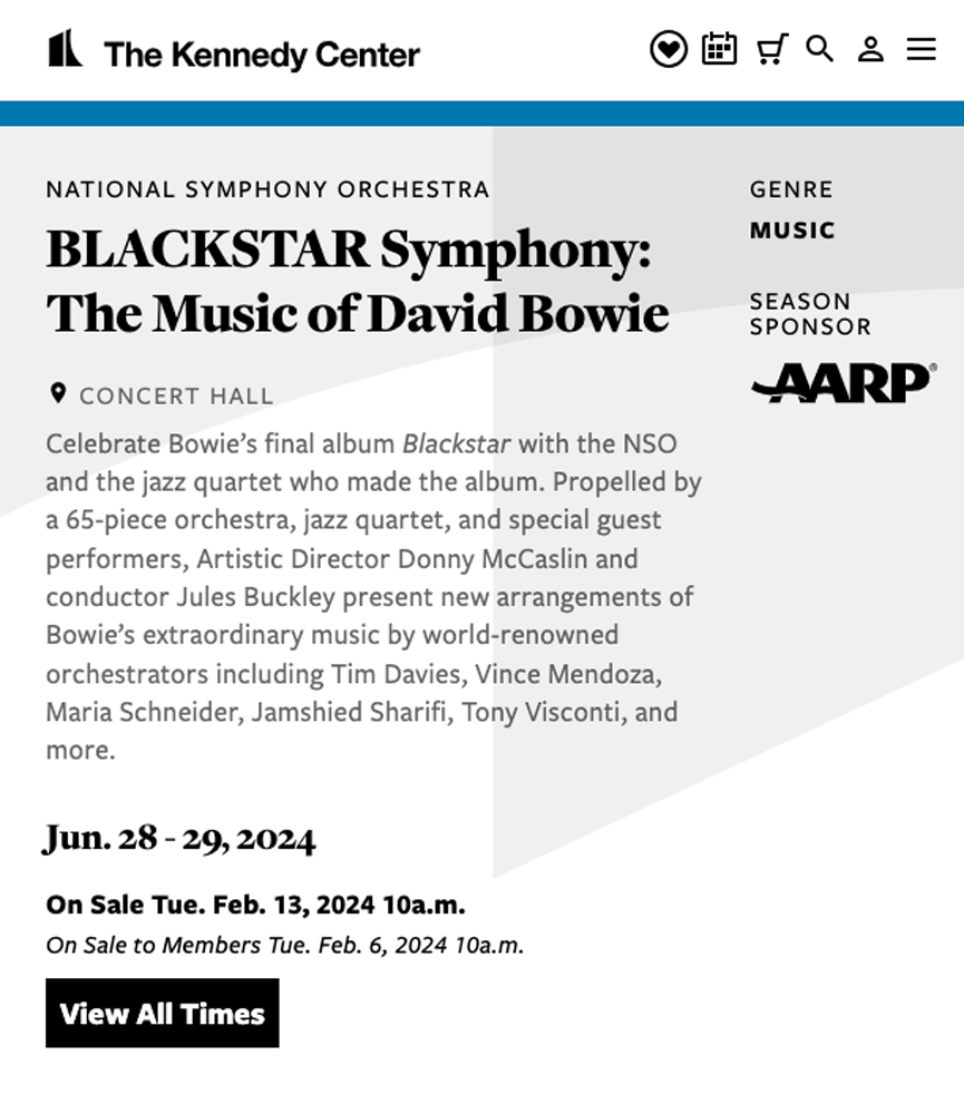 Blackstar Symphony — Donny McCaslin