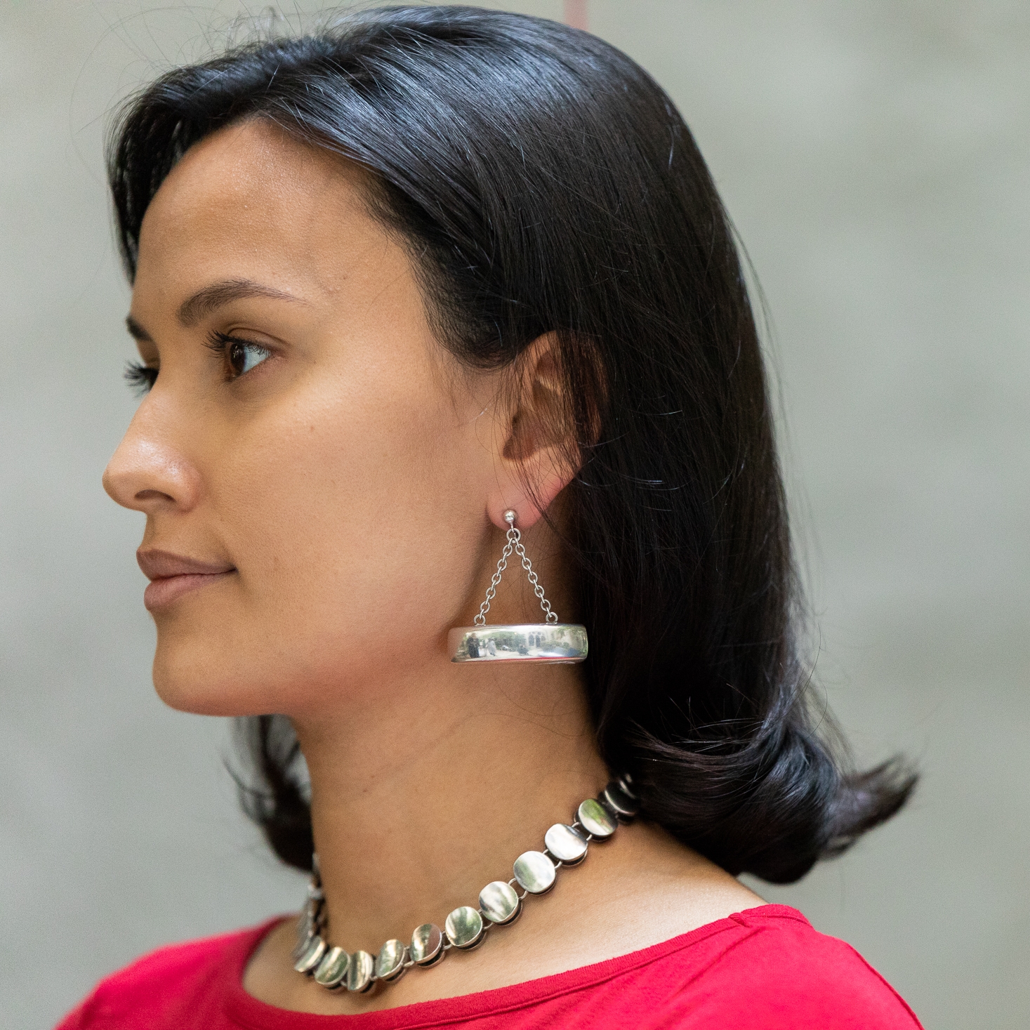 Georg Jensen Sterling Silver Earrings No. 157 by Astrid Fog - Gallery925