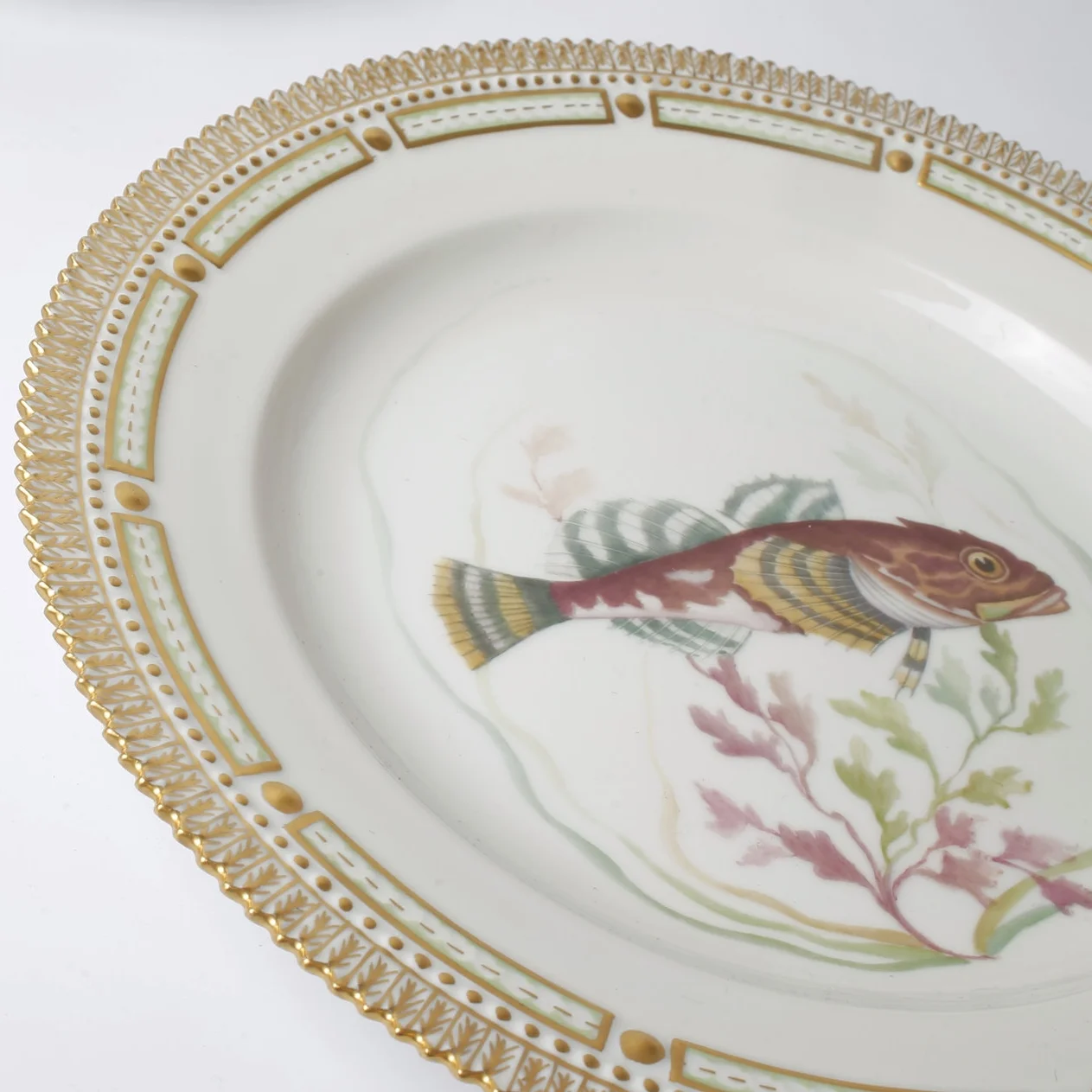 Royal Copenhagen Fish Plate "Cottus Scorpius" by Royal Copenhagen ...