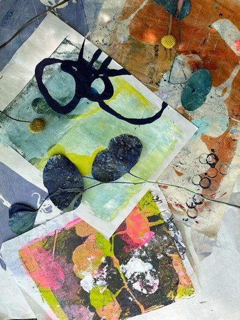 Botanical Gelli Printmaking Course | Rachel Davis — RACHEL DAVIS