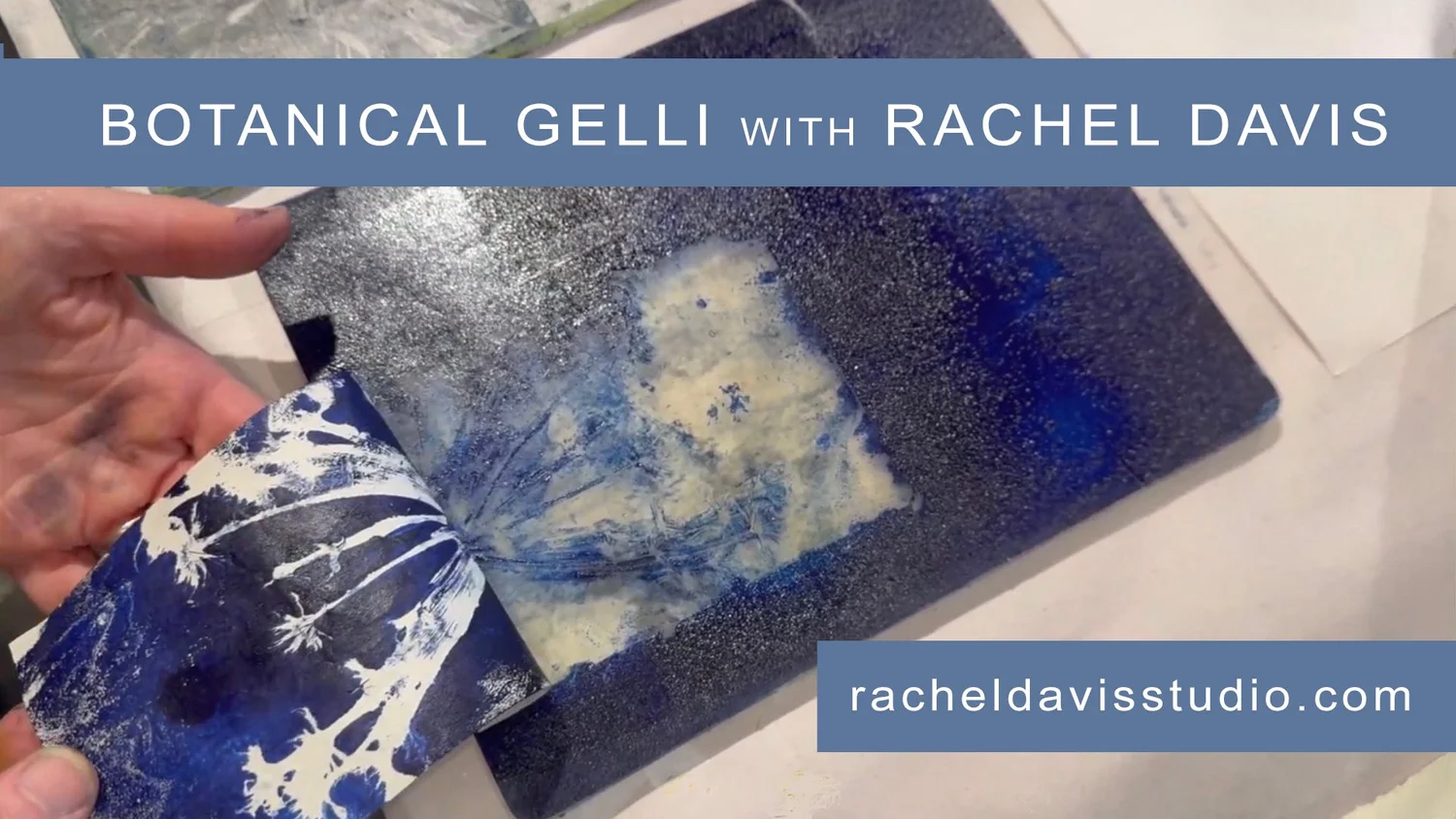 Botanical Gelli Printmaking Course | Rachel Davis — RACHEL DAVIS