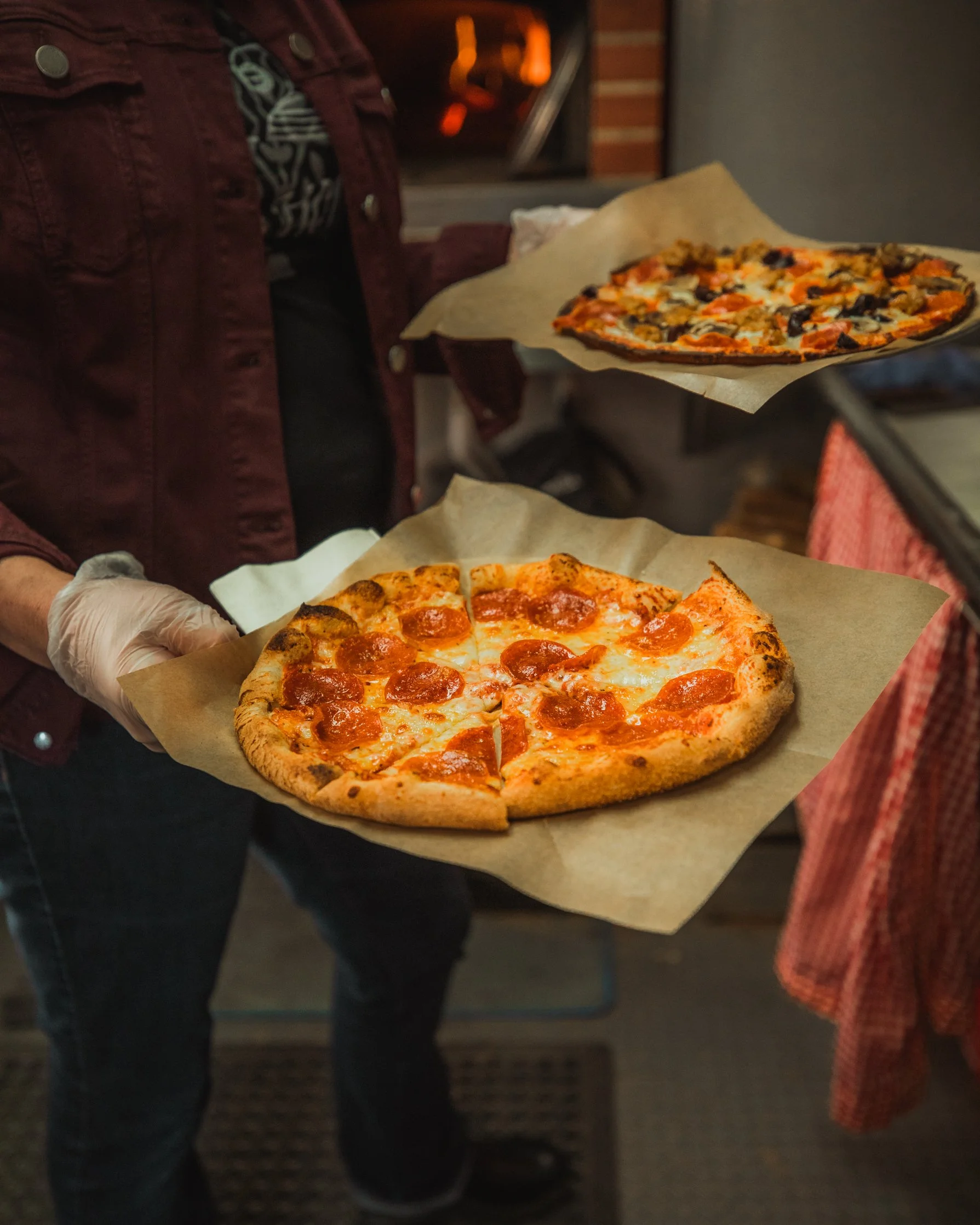 Wood-Fired Pizza — Number 12 Cider