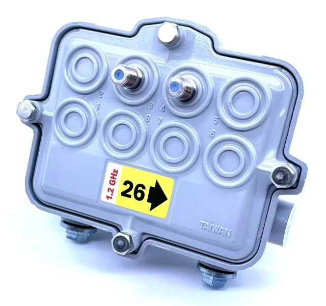 CATV Outdoor Passive Taps; 8 port ; 4 port; 1 GHz; 1.2 GHz; 1.8 GHz ...