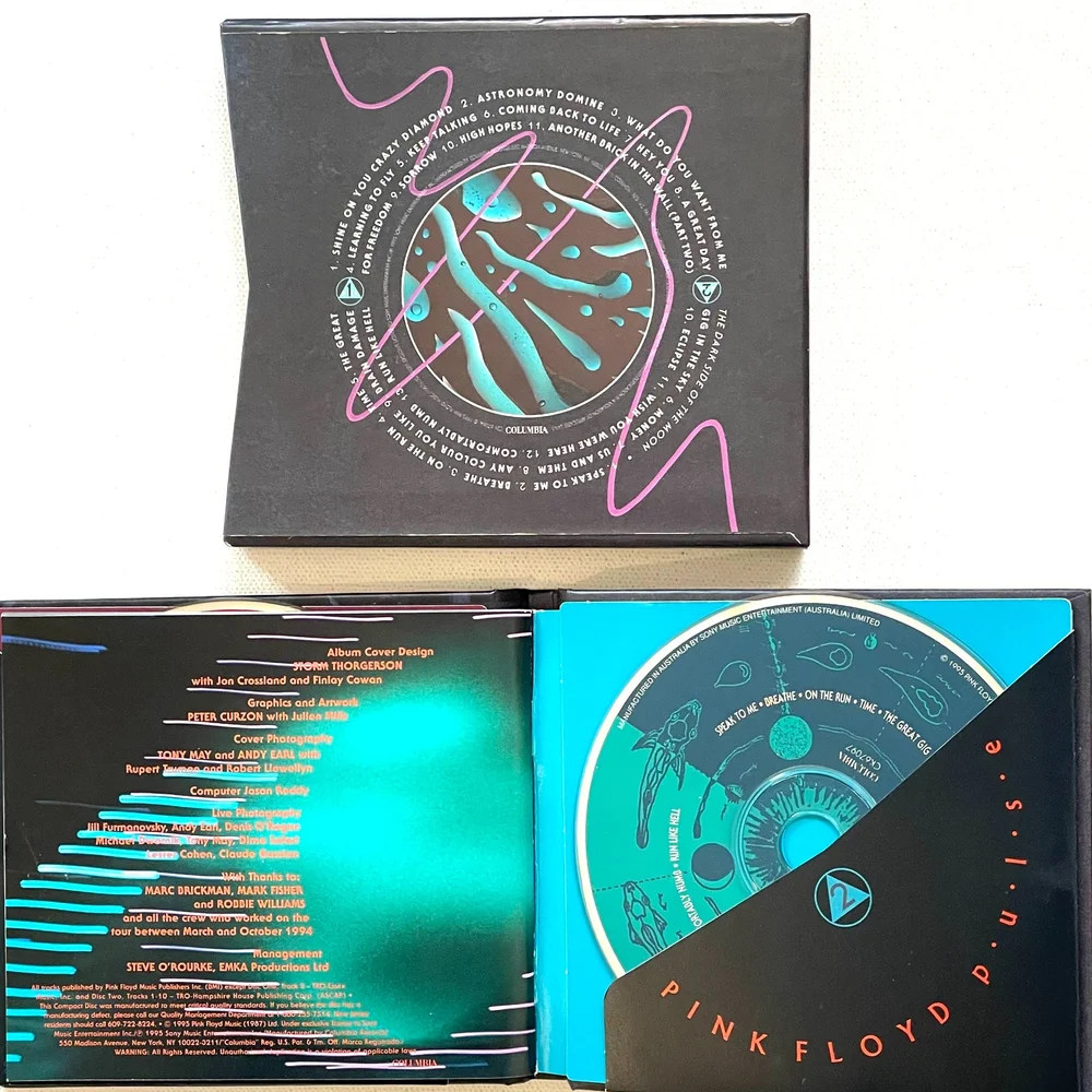 Pink Floyd Pulse Album Art