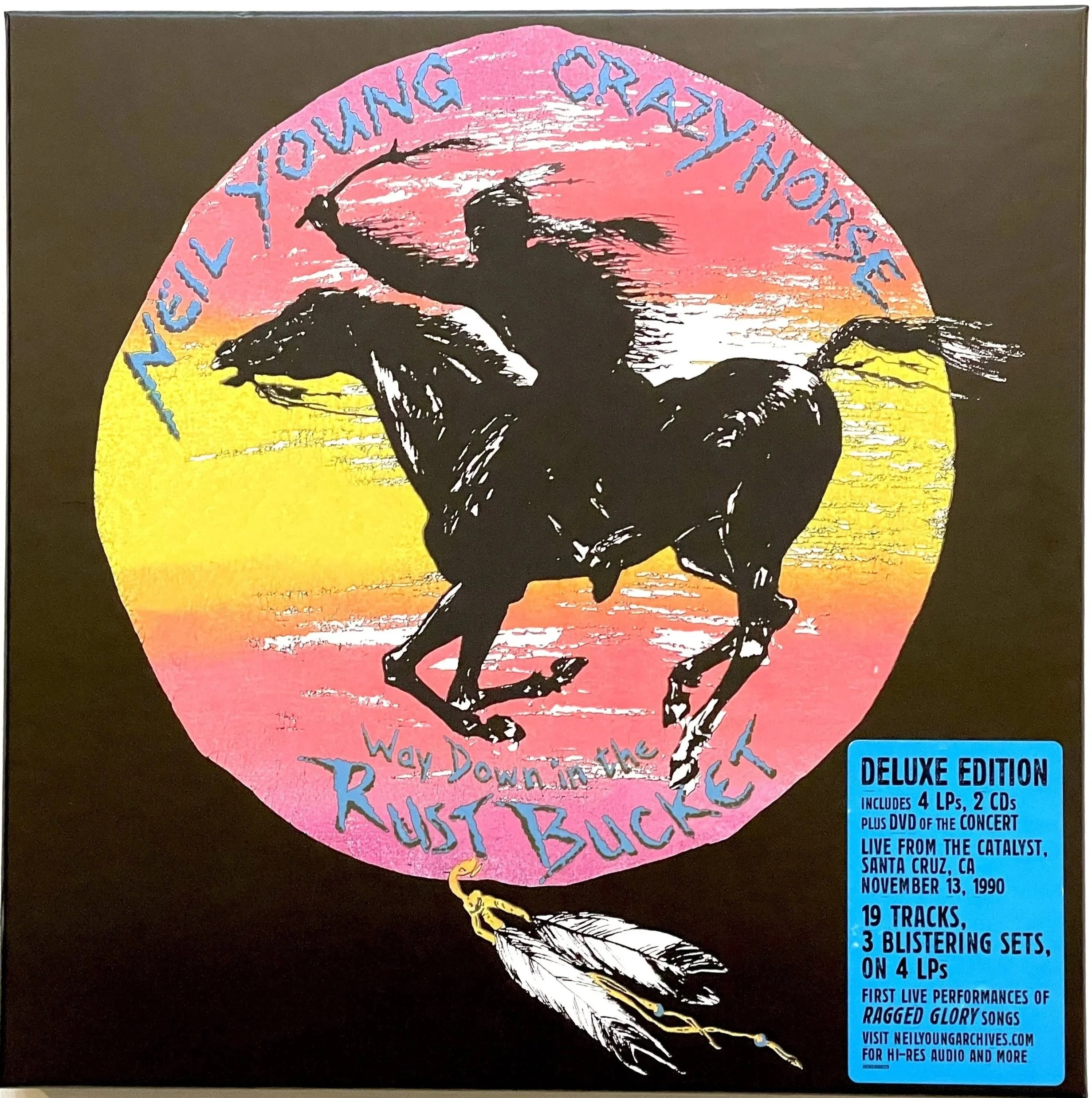 NEIL YOUNG & CRAZY HORSE ~ Way Down in the Rust Bucket (4 LP/ 2CD/DVD ...