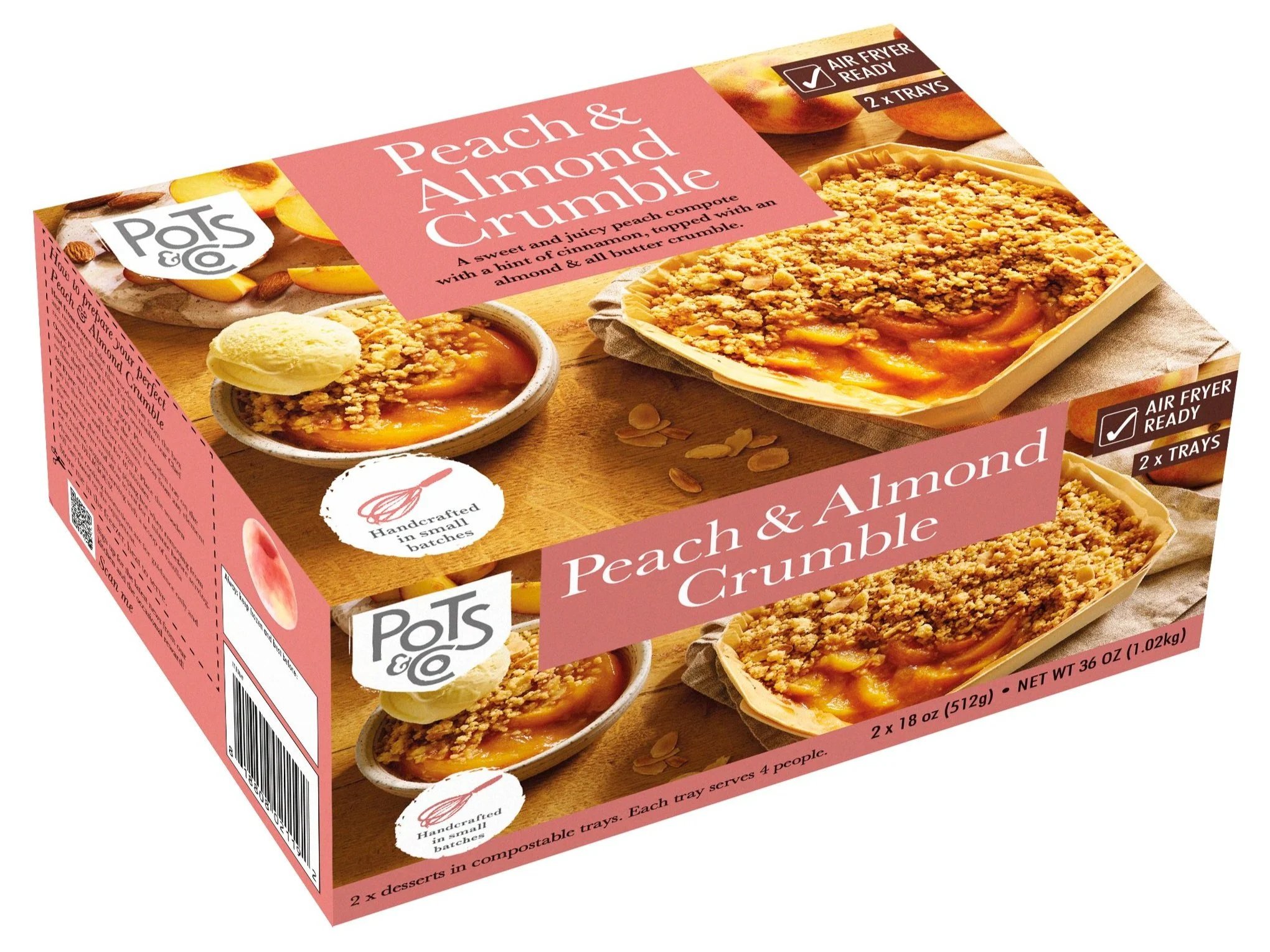 Pots & Co Peach & Almond Crumble | Fig App