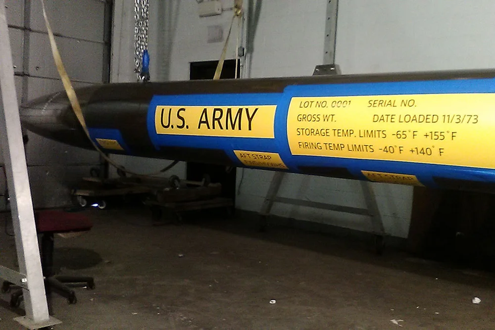 Military Artifact Conservation | Lance Missile