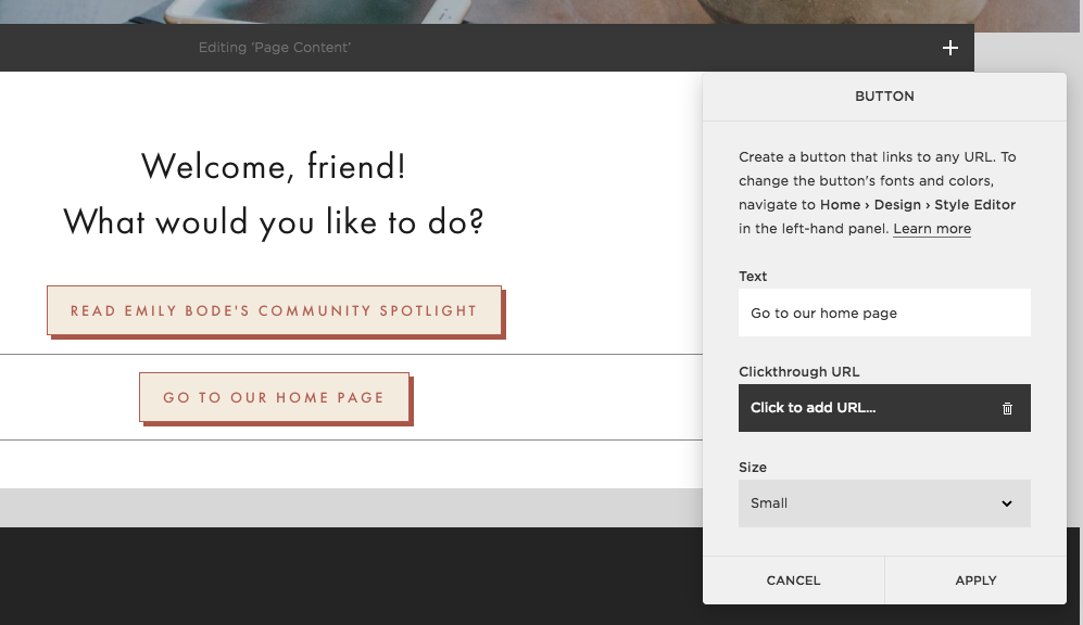 How to Create a 'Link in Bio' Page in Squarespace — Station Seven ...