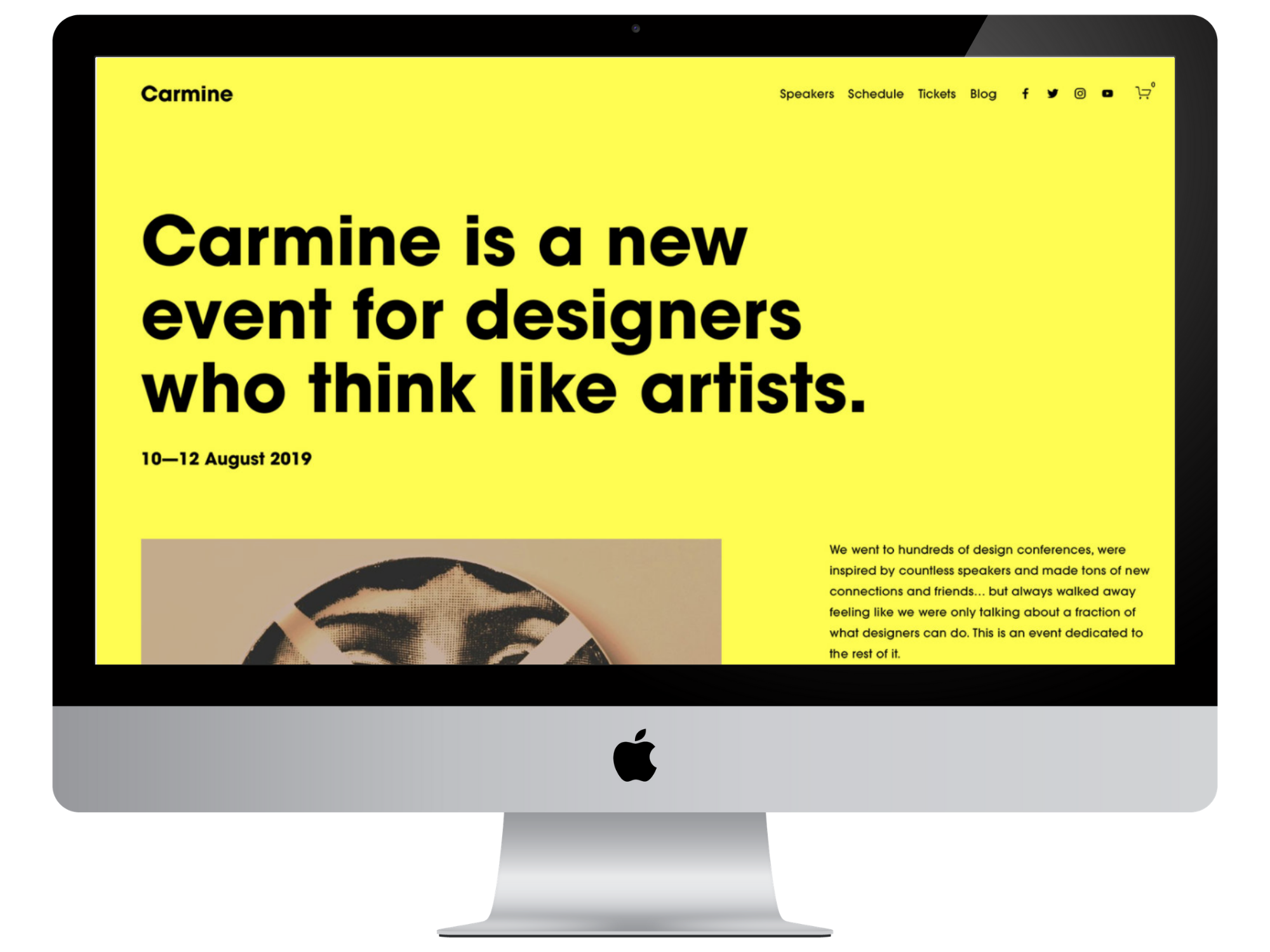 Event website design inspiration – 7 bold and beautiful examples ...