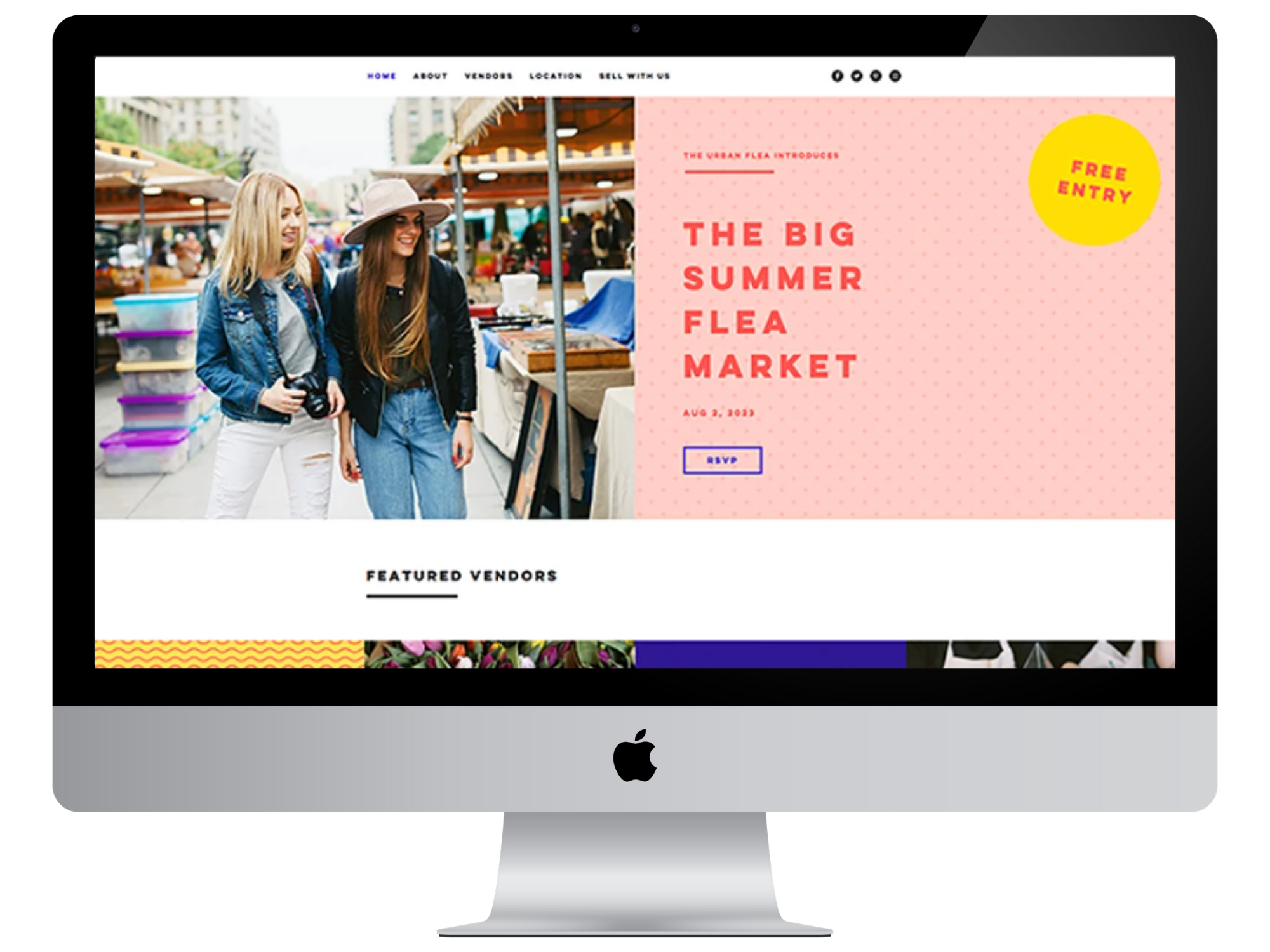 Event website design inspiration – 7 bold and beautiful examples ...