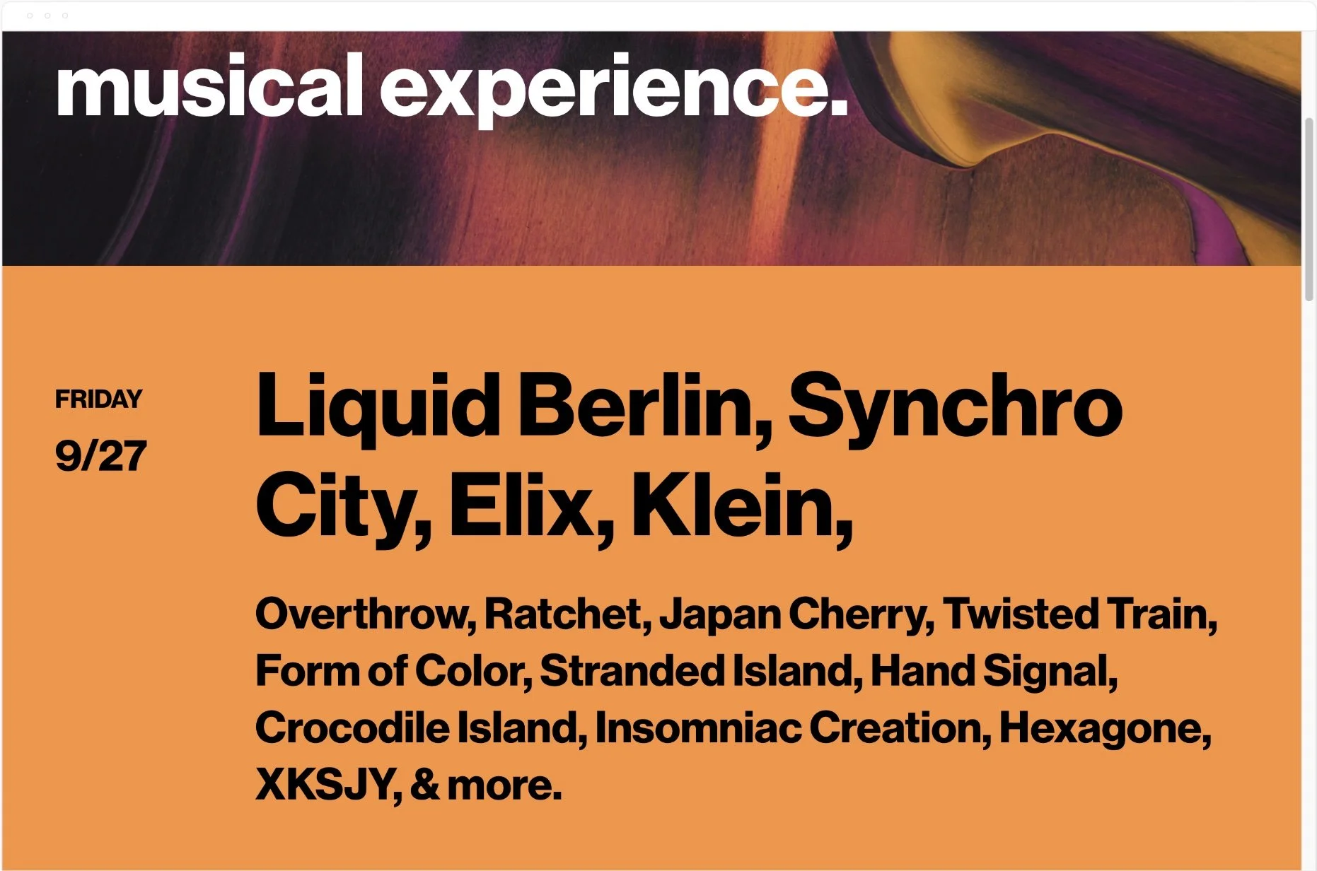 8 Beautiful Squarespace templates for events — Ticket Tailor Blog