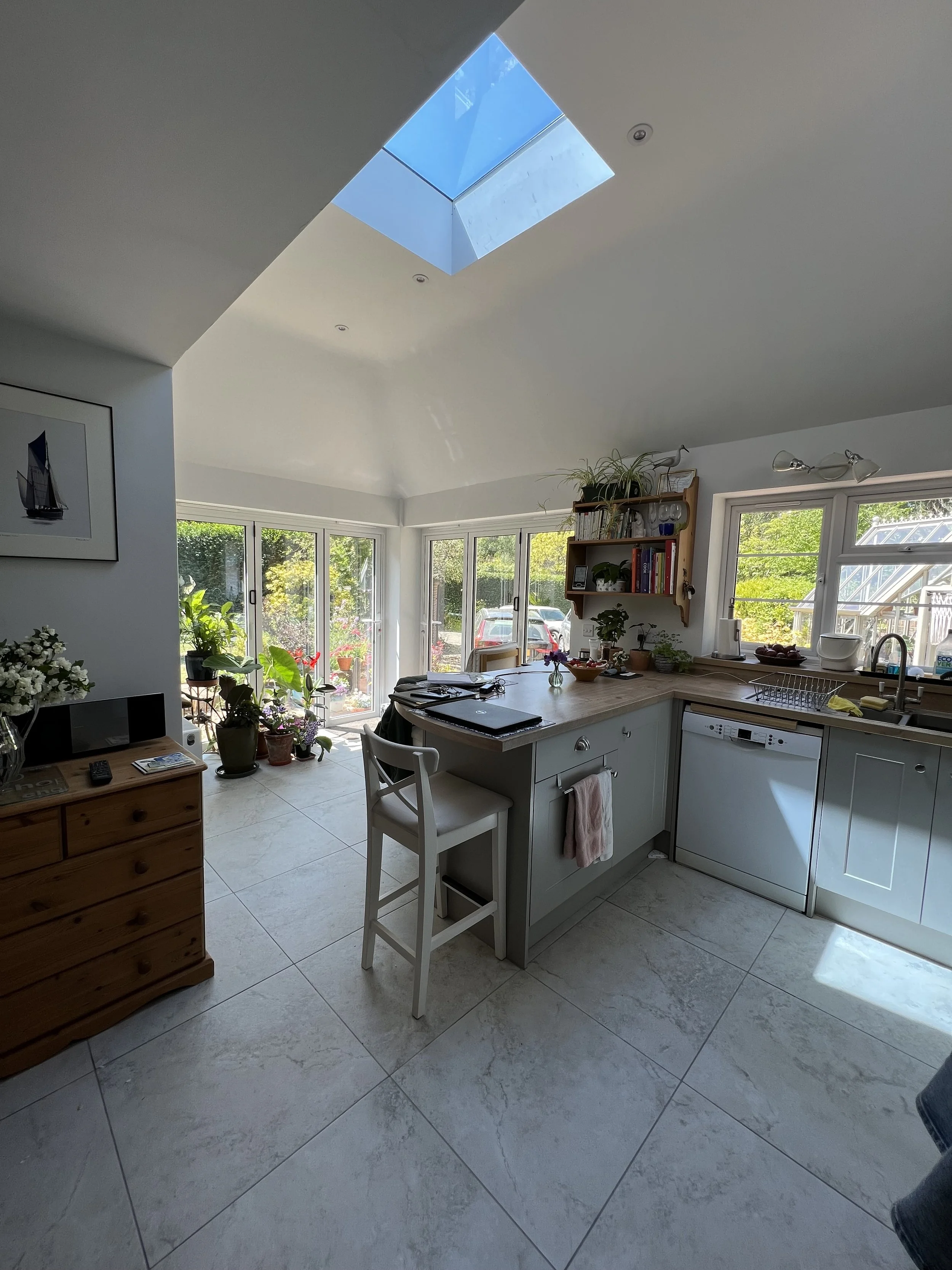 NYEWOOD, GROUND & FIRST FLOOR EXTENSION PROJECT, COMPLETION PHOTOS — JB ...