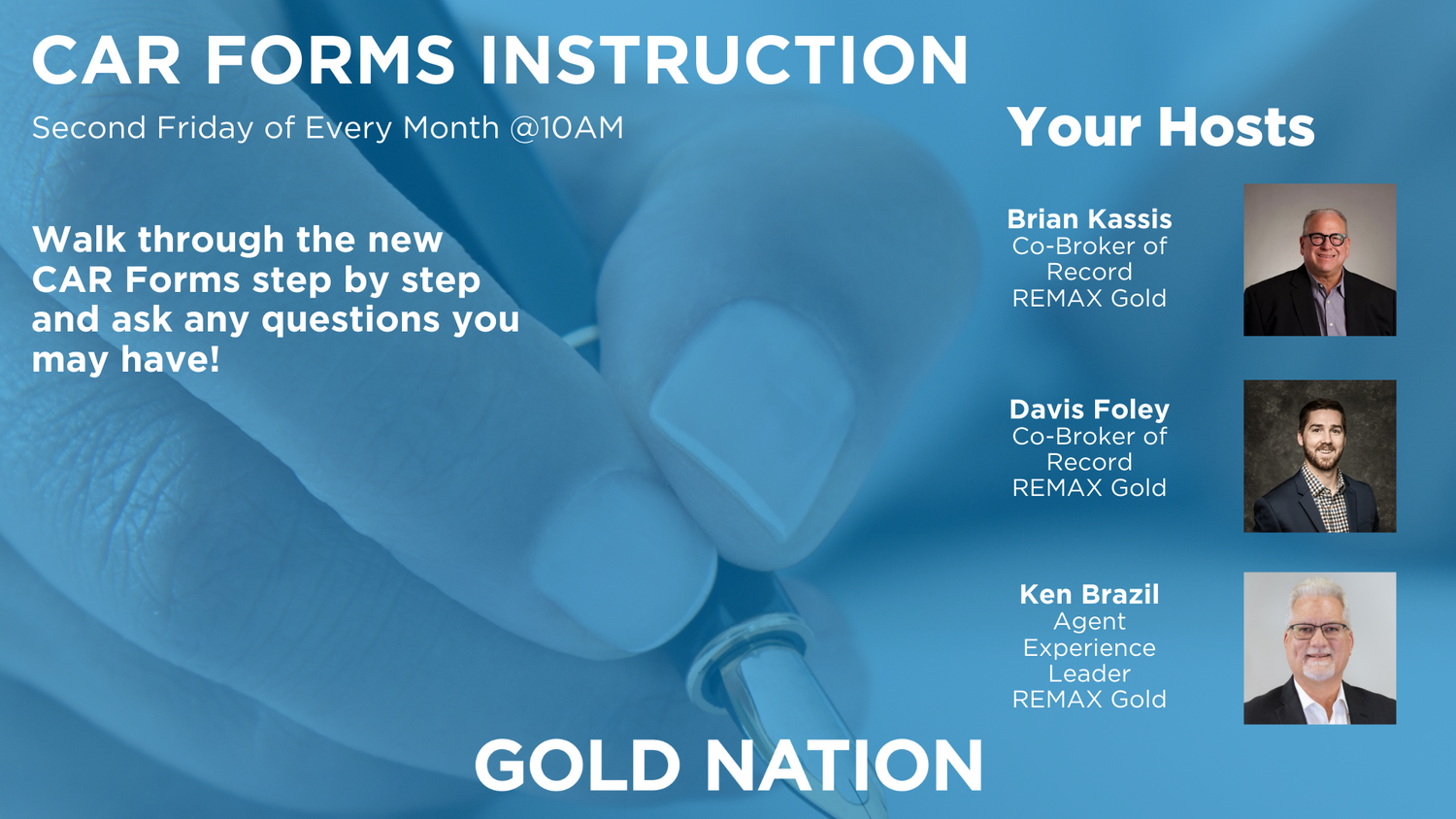 CAR Forms Instruction — Gold Nation News