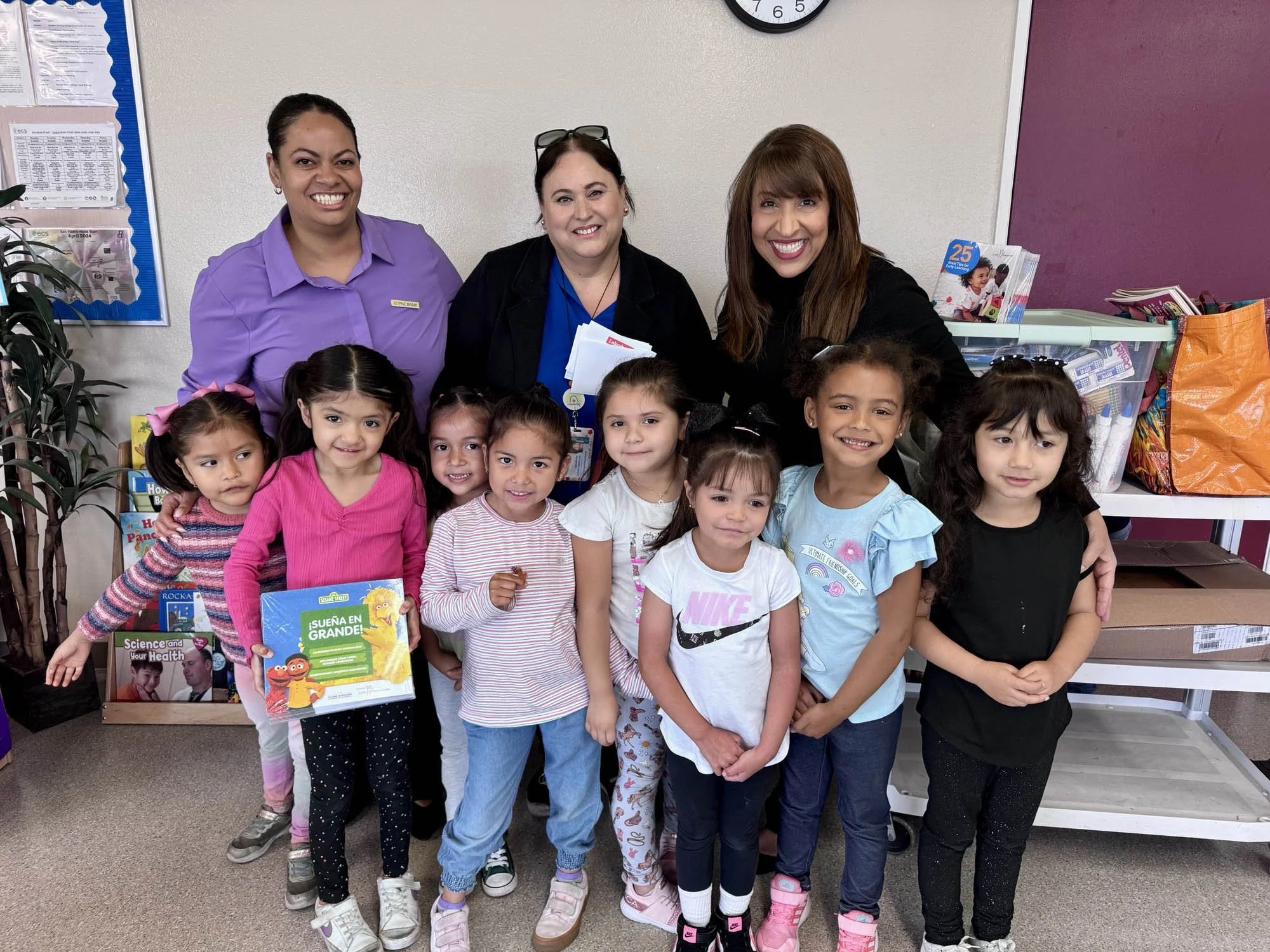 PNC Bank Visits San Ysidro Head Start Center — Episcopal Community Services