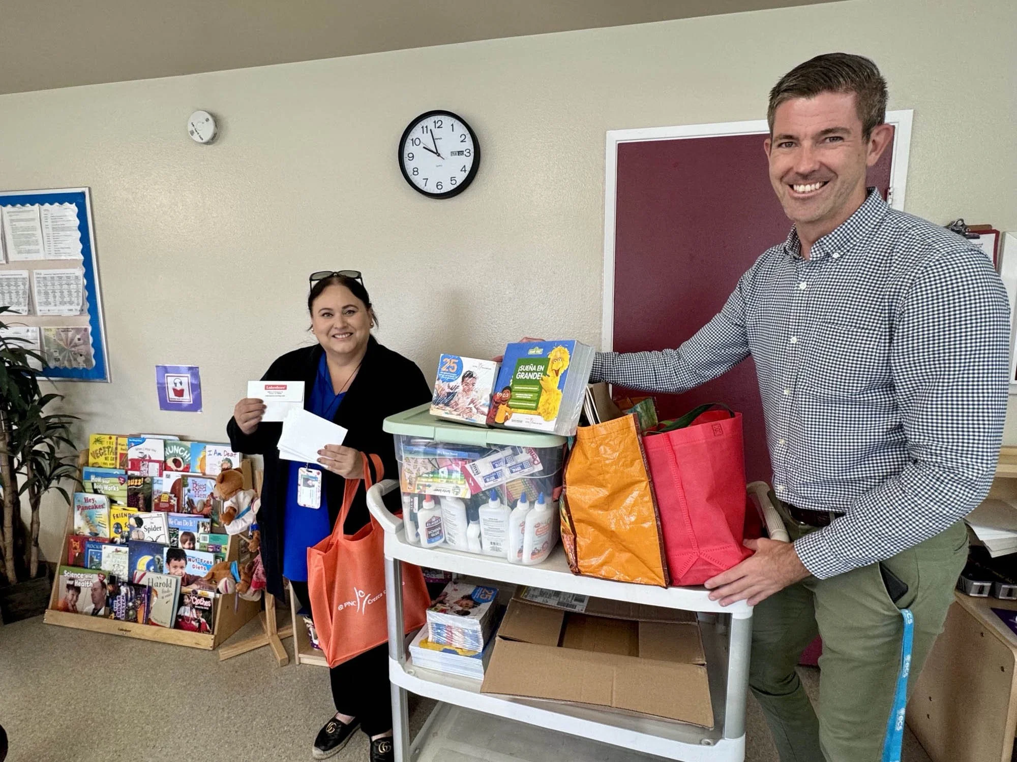 PNC Bank Visits San Ysidro Head Start Center — Episcopal Community Services