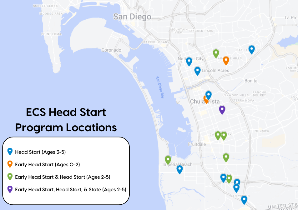 Head Start Locations — Episcopal Community Services
