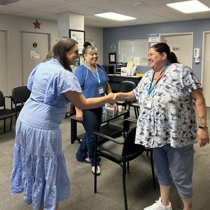 Congresswoman Sara Jacobs Visits ECS CERRC — Episcopal Community Services