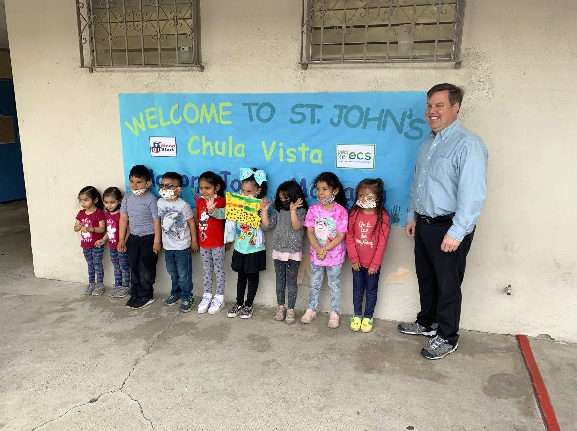 Mayor McCann visits St. John's Head Start — Episcopal Community Services