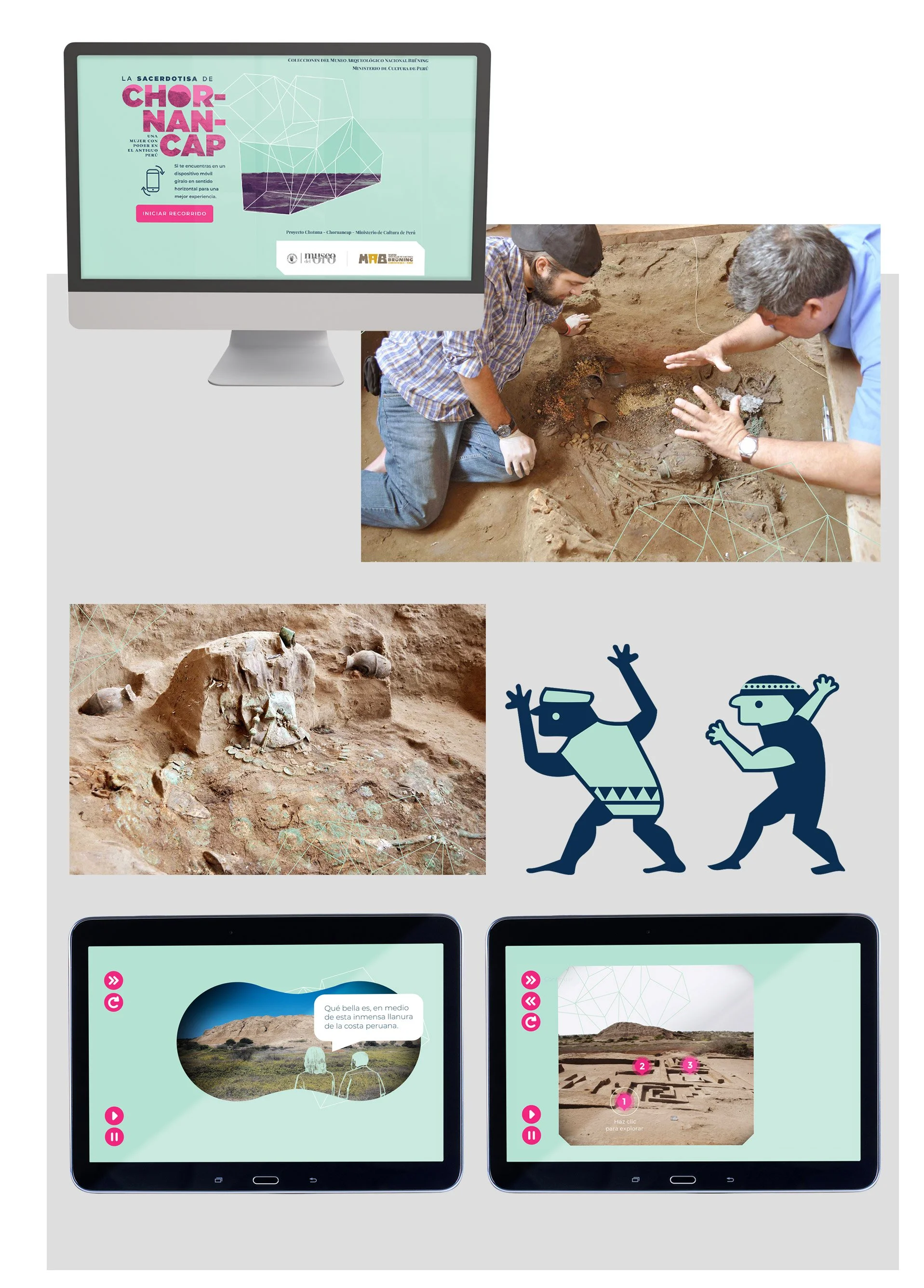 Interactivo La sacerdotisa de Chornancap — VisorLab